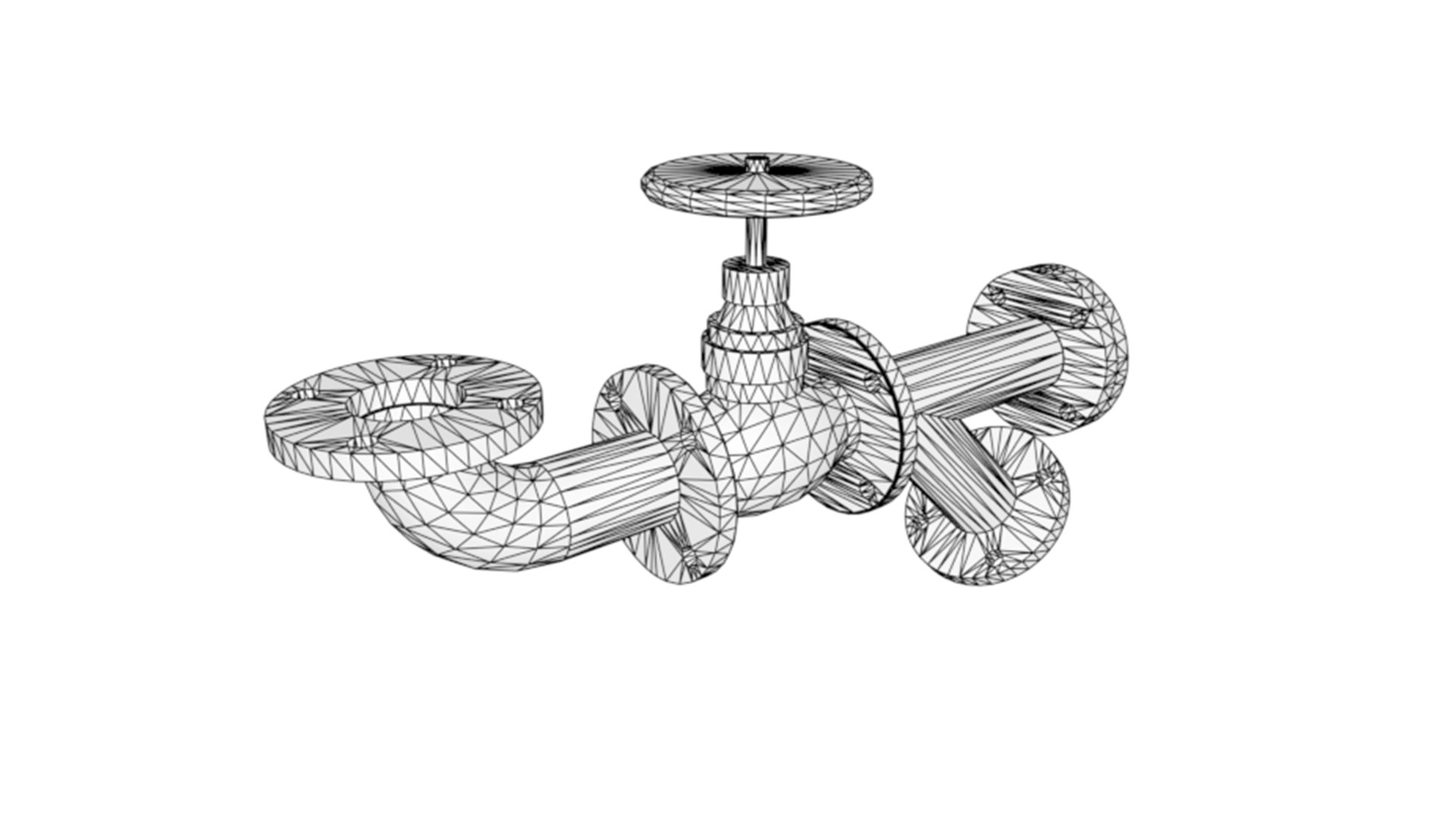 Simple Pipe Model 3D Model - TurboSquid 2086034