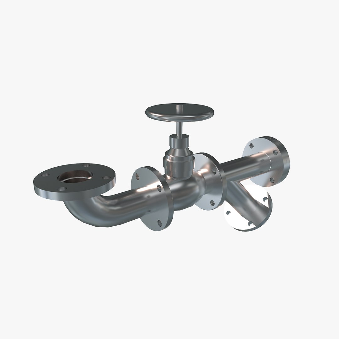 Simple Pipe model 3D model - TurboSquid 2086034