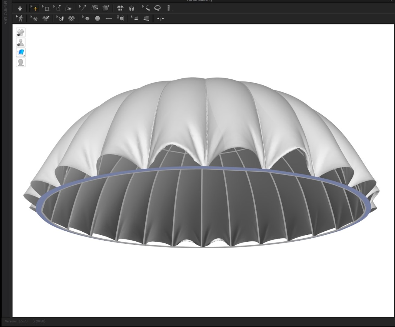 Parachute Marvelous Designer 3D Model - TurboSquid 1512051