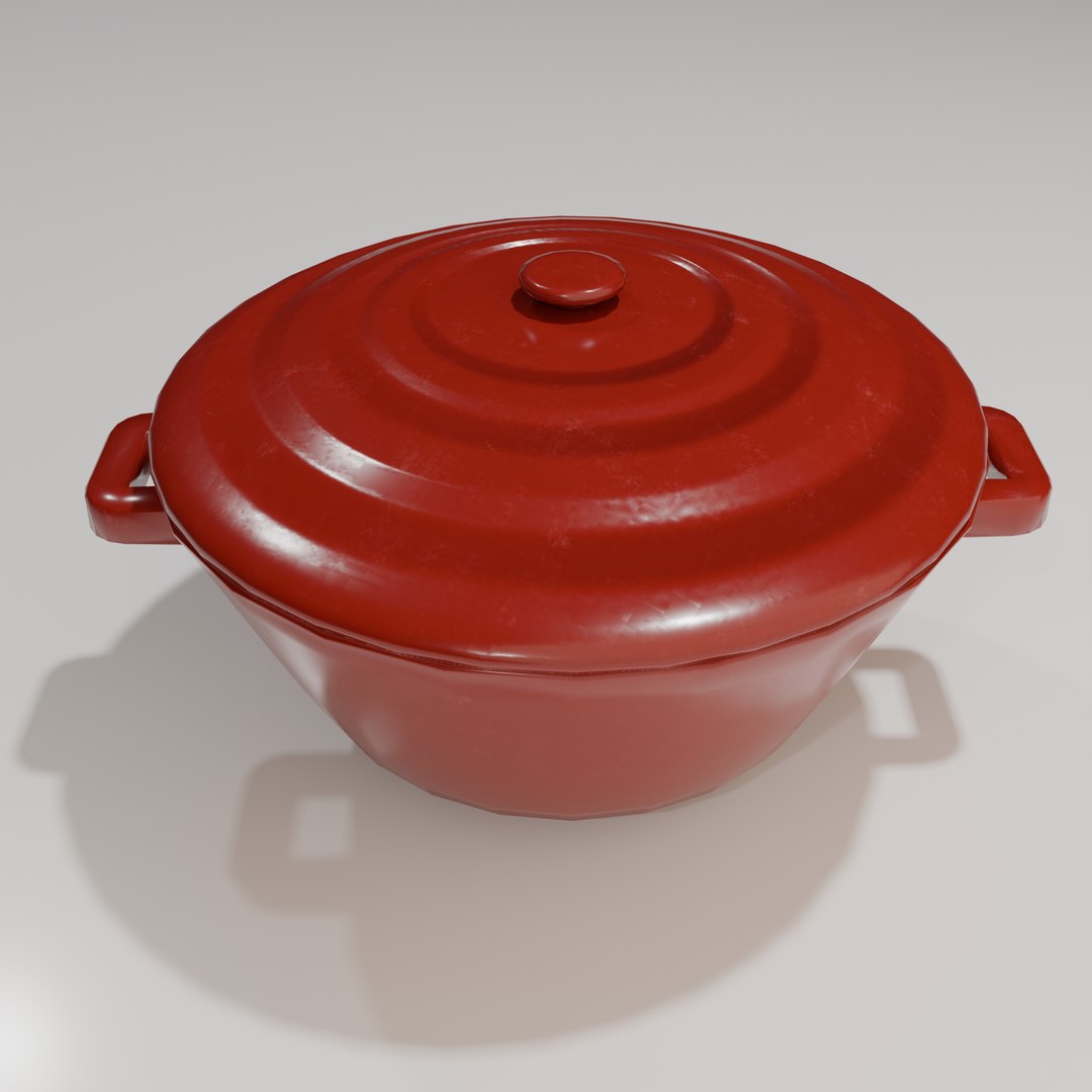 3D Cook Pot Model - TurboSquid 2275544