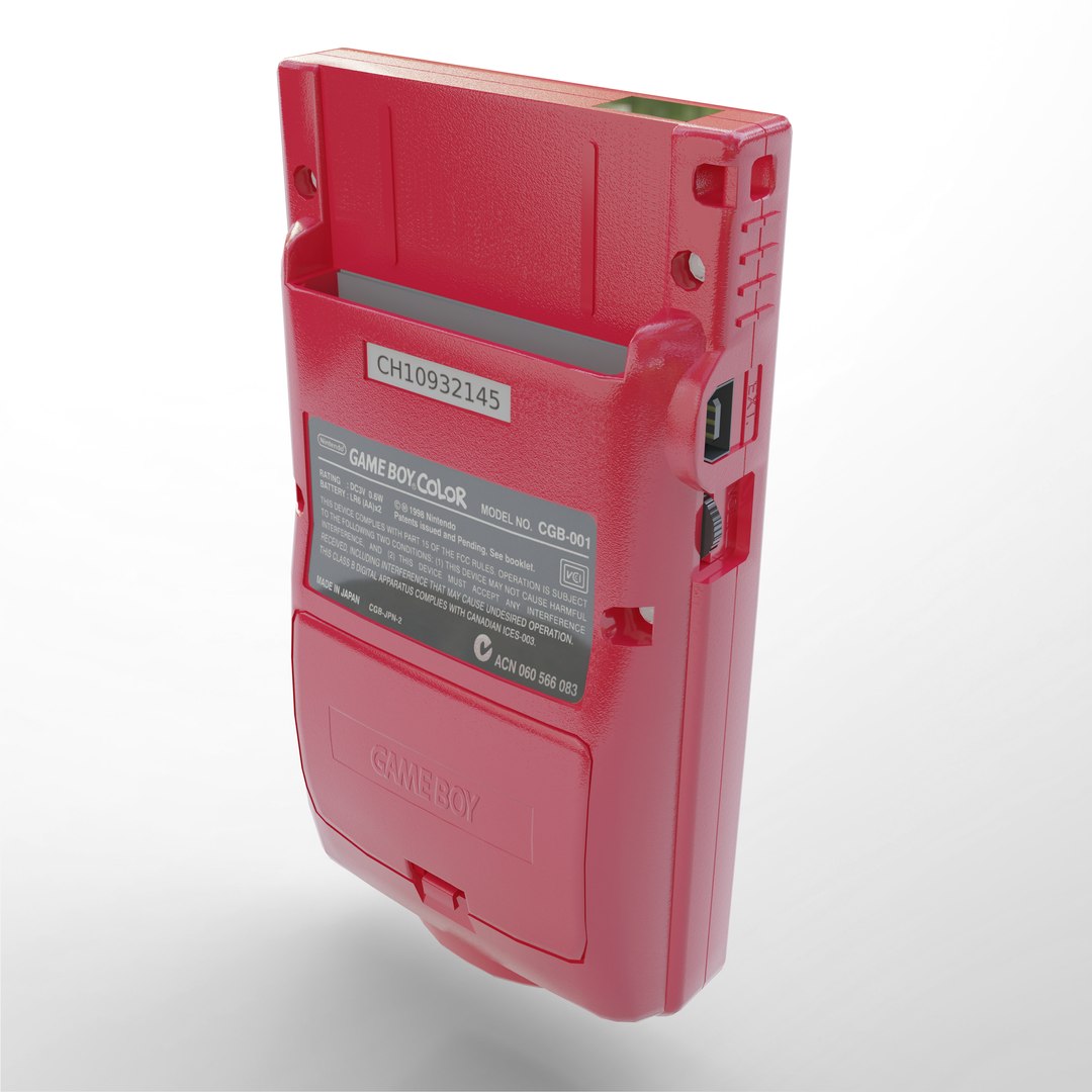 3D Nintendo Game Boy Color GBC - TurboSquid 1946741