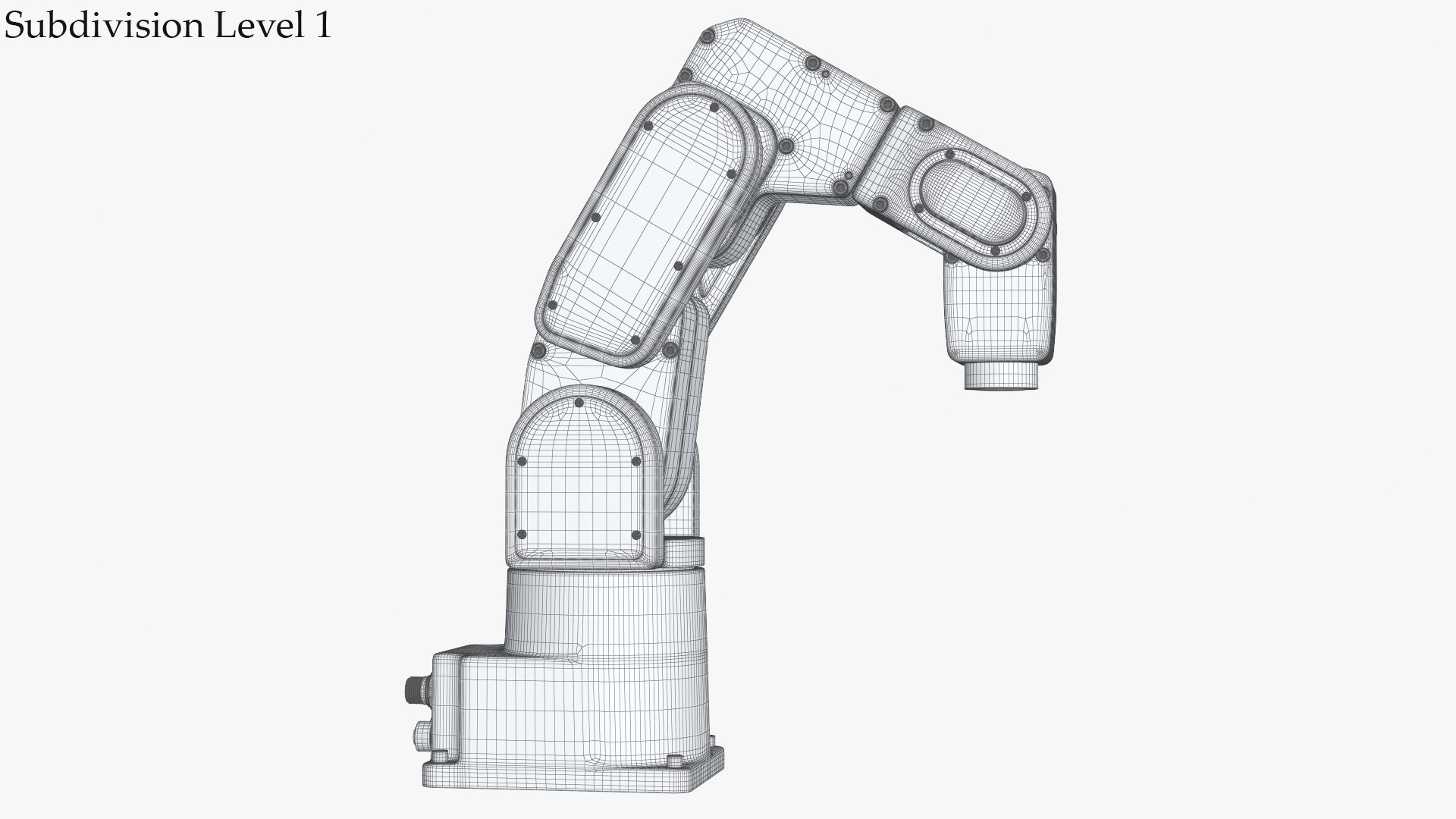 3D robot arm meca 500 model - TurboSquid 1628063