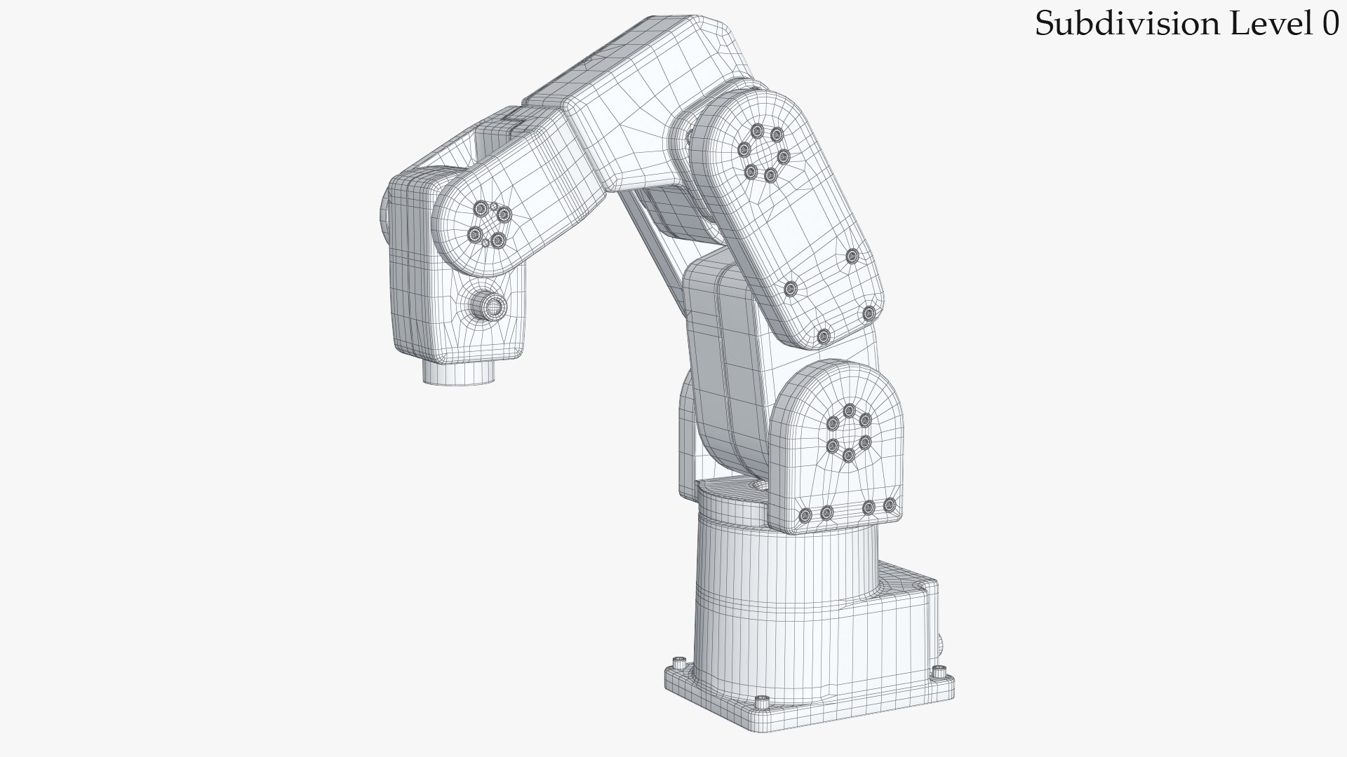 3D Robot Arm Meca 500 Model - TurboSquid 1628063
