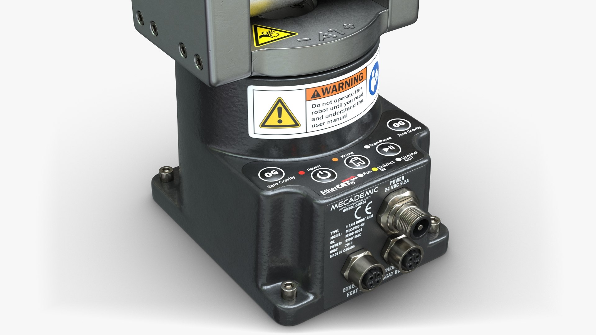 3D Robot Arm Meca 500 Model - TurboSquid 1628063