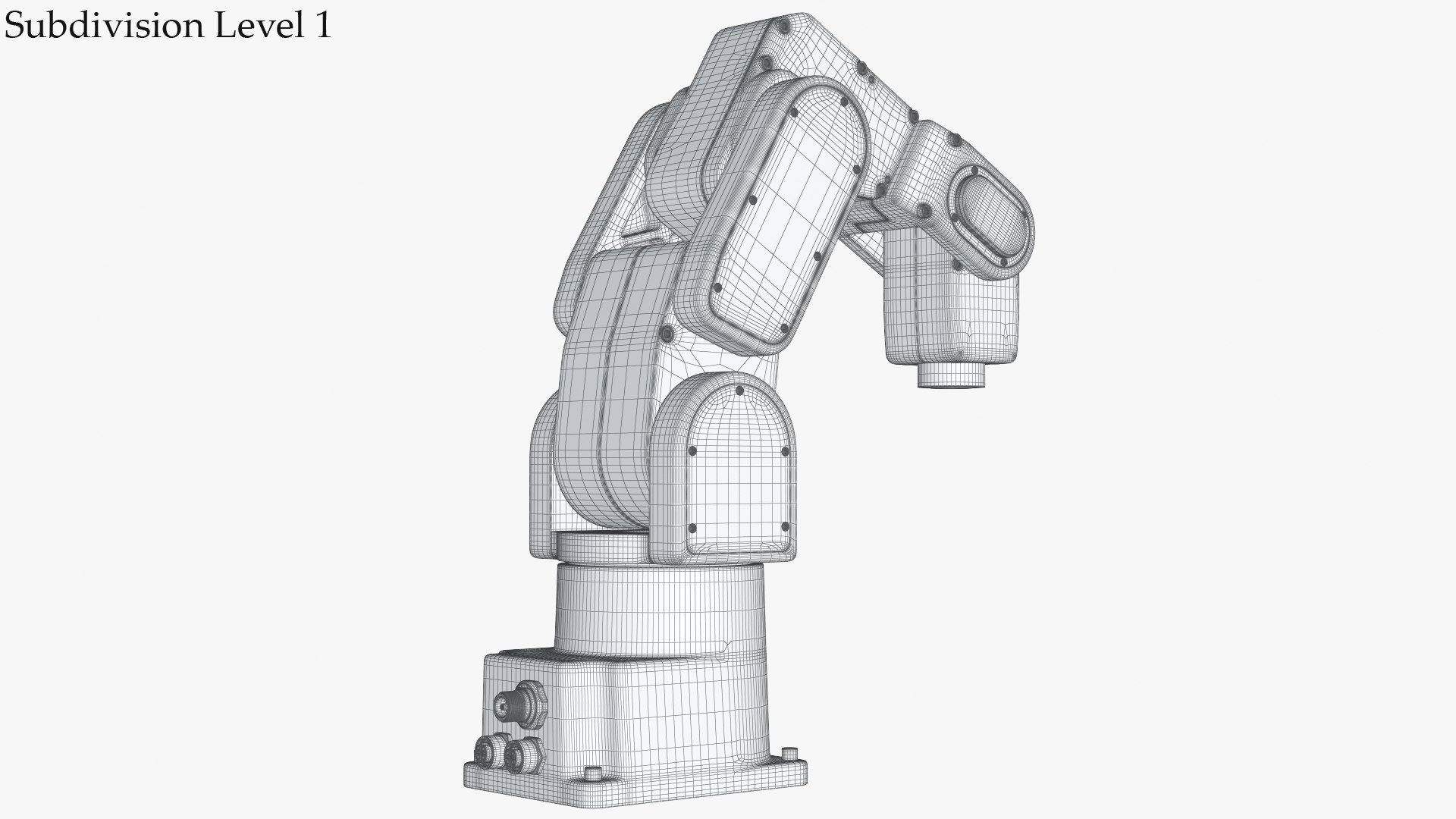 3D robot arm meca 500 model - TurboSquid 1628063