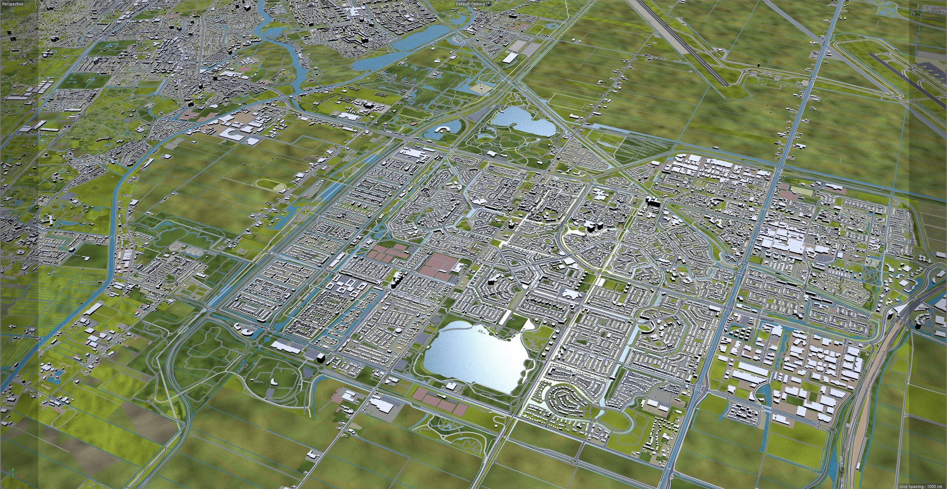 Haarlemmermeer Netherlands 3D Model - TurboSquid 1719165