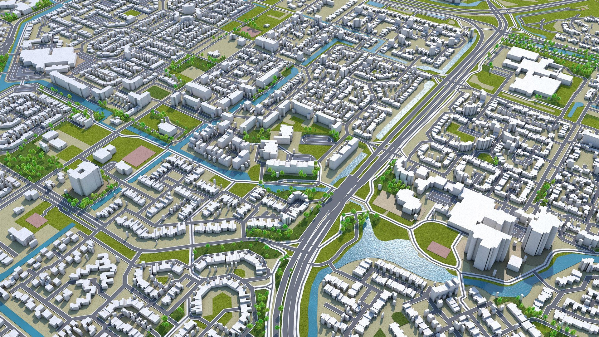 Haarlemmermeer Netherlands 3D Model - TurboSquid 1719165