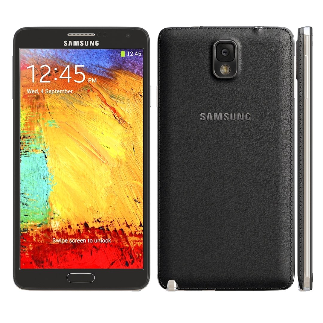 3d samsung galaxy note 3 model