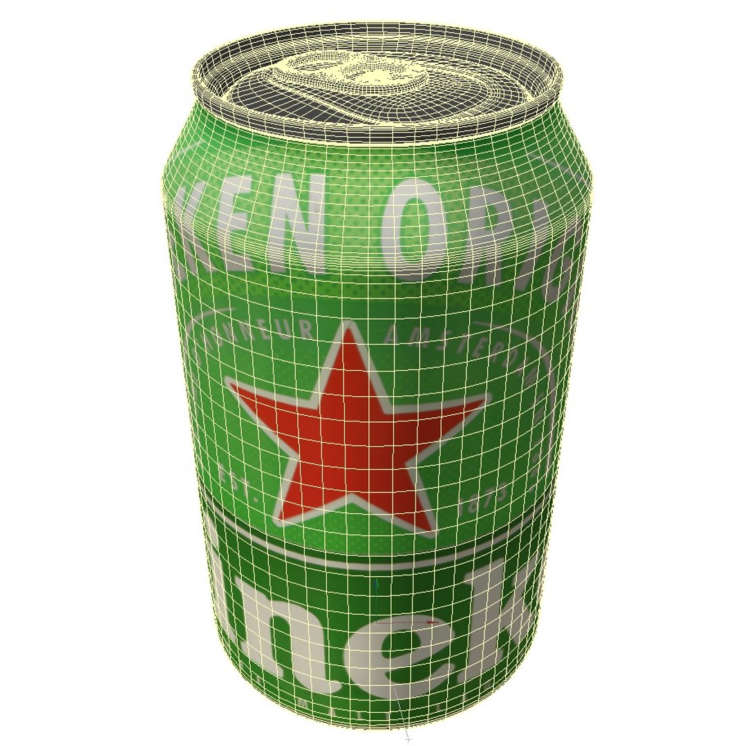 Beer heineken 3D model - TurboSquid 1458046