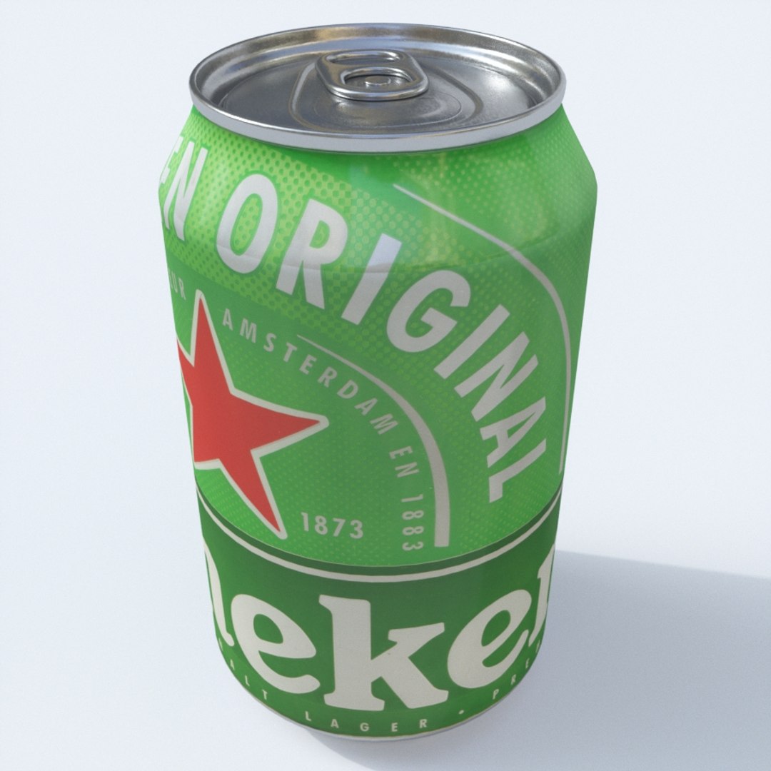 Beer heineken 3D model - TurboSquid 1458046