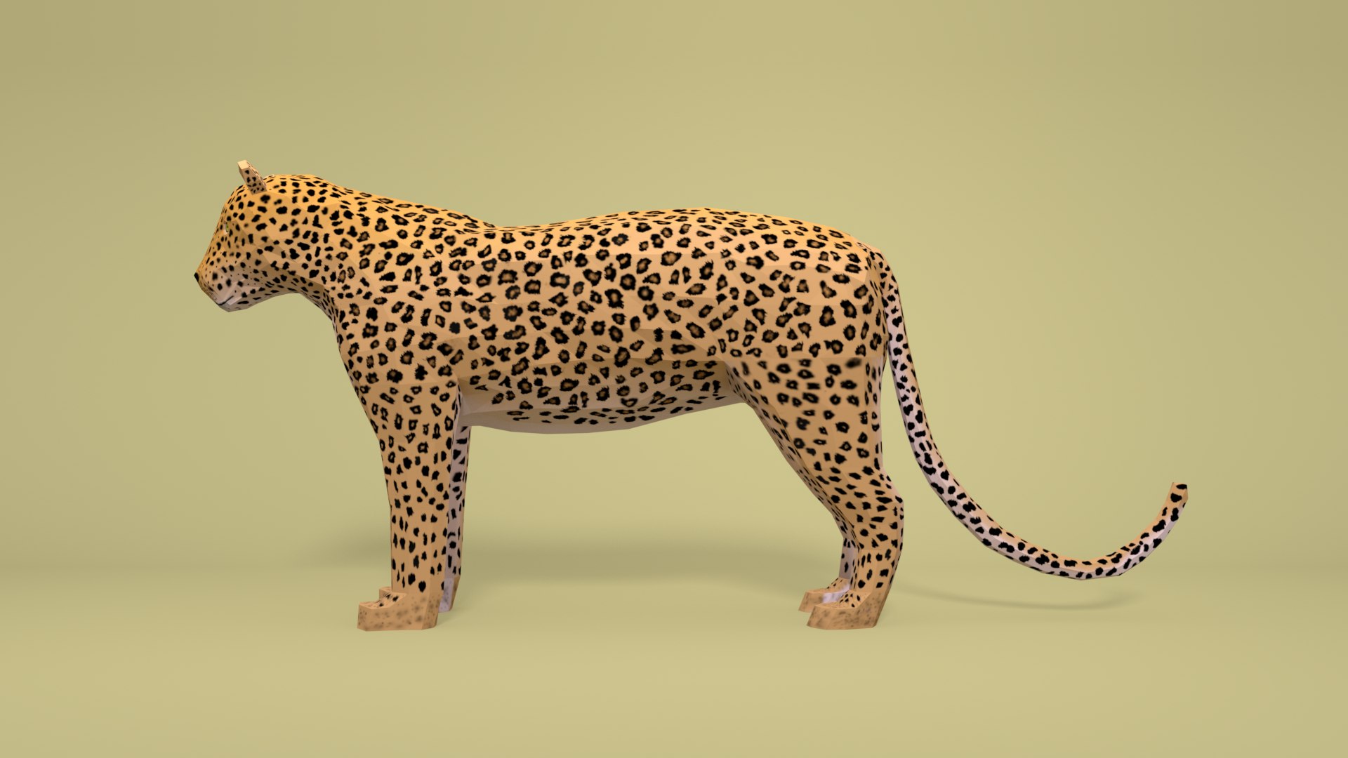 3D Leopard Cartoon - TurboSquid 1462672
