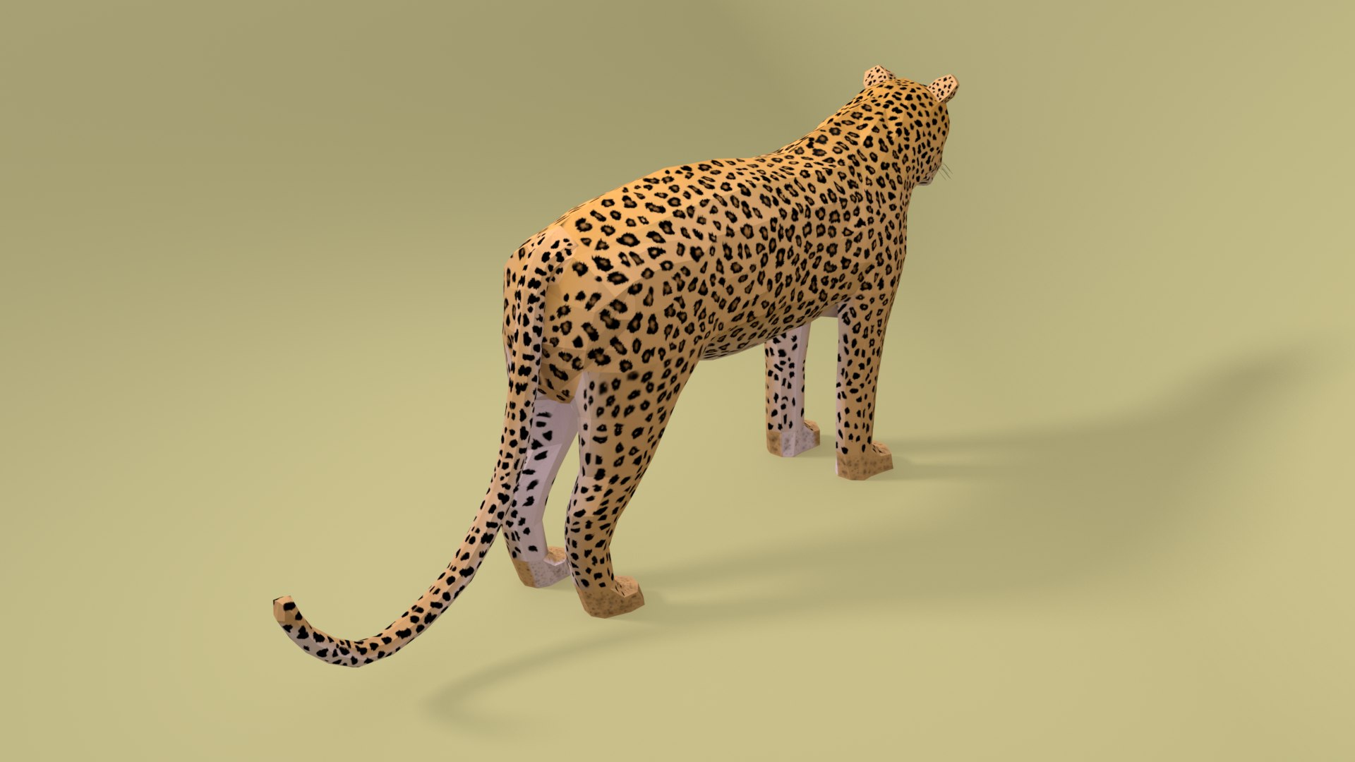 3D Leopard Cartoon - TurboSquid 1462672
