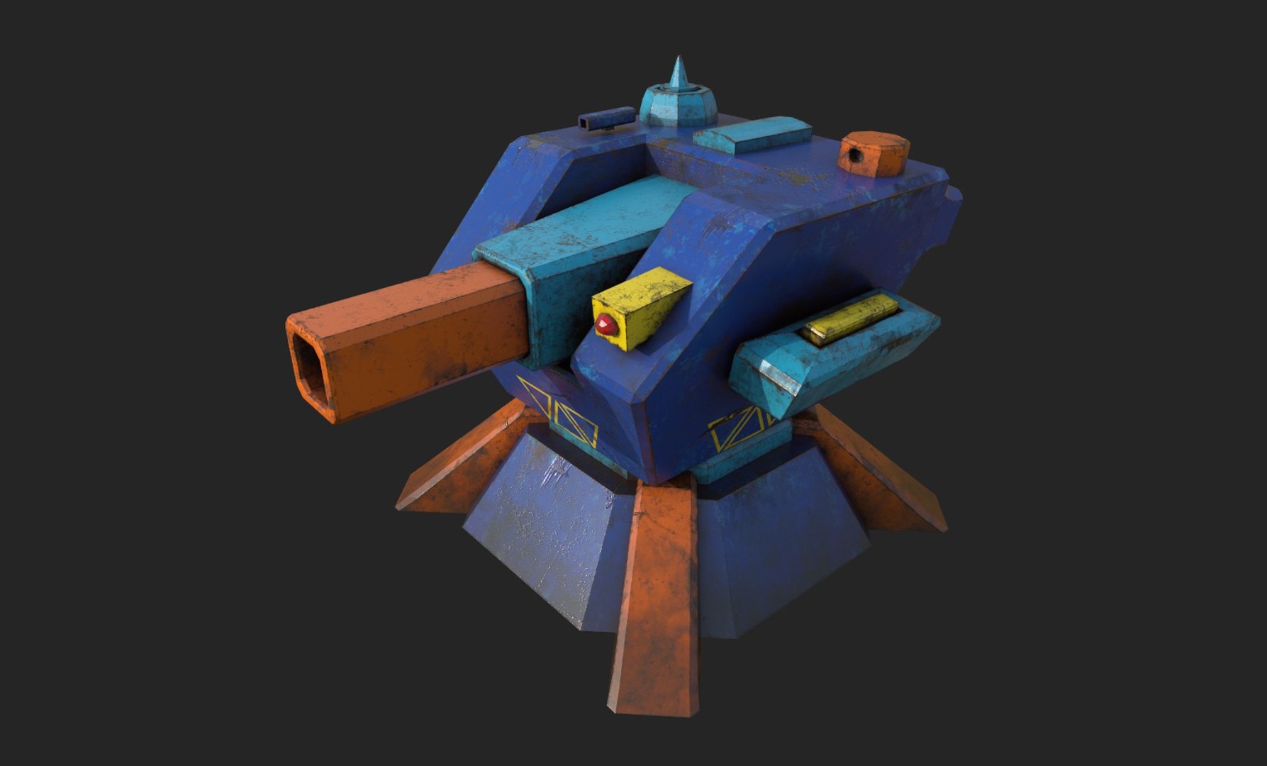 Turret Jet Models 3D Model - TurboSquid 2075952