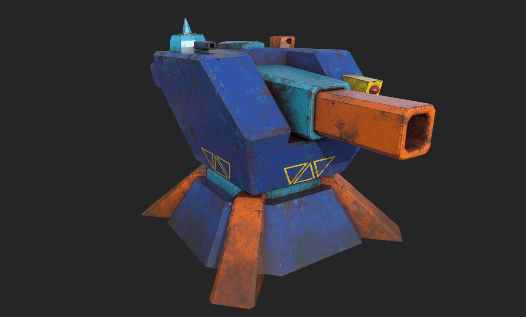 Turret Jet Models 3D Model - TurboSquid 2075952