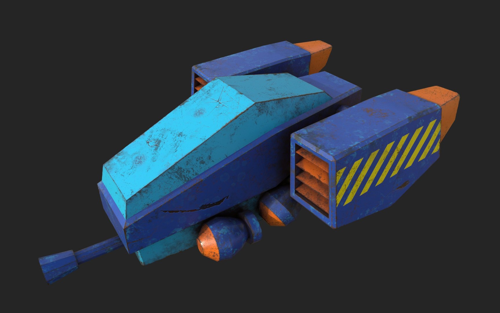 Turret jet models 3D model - TurboSquid 2075952