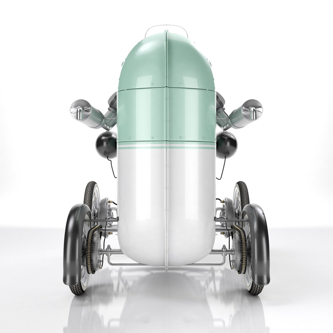 3D Steampunk Race Car - TurboSquid 2100013