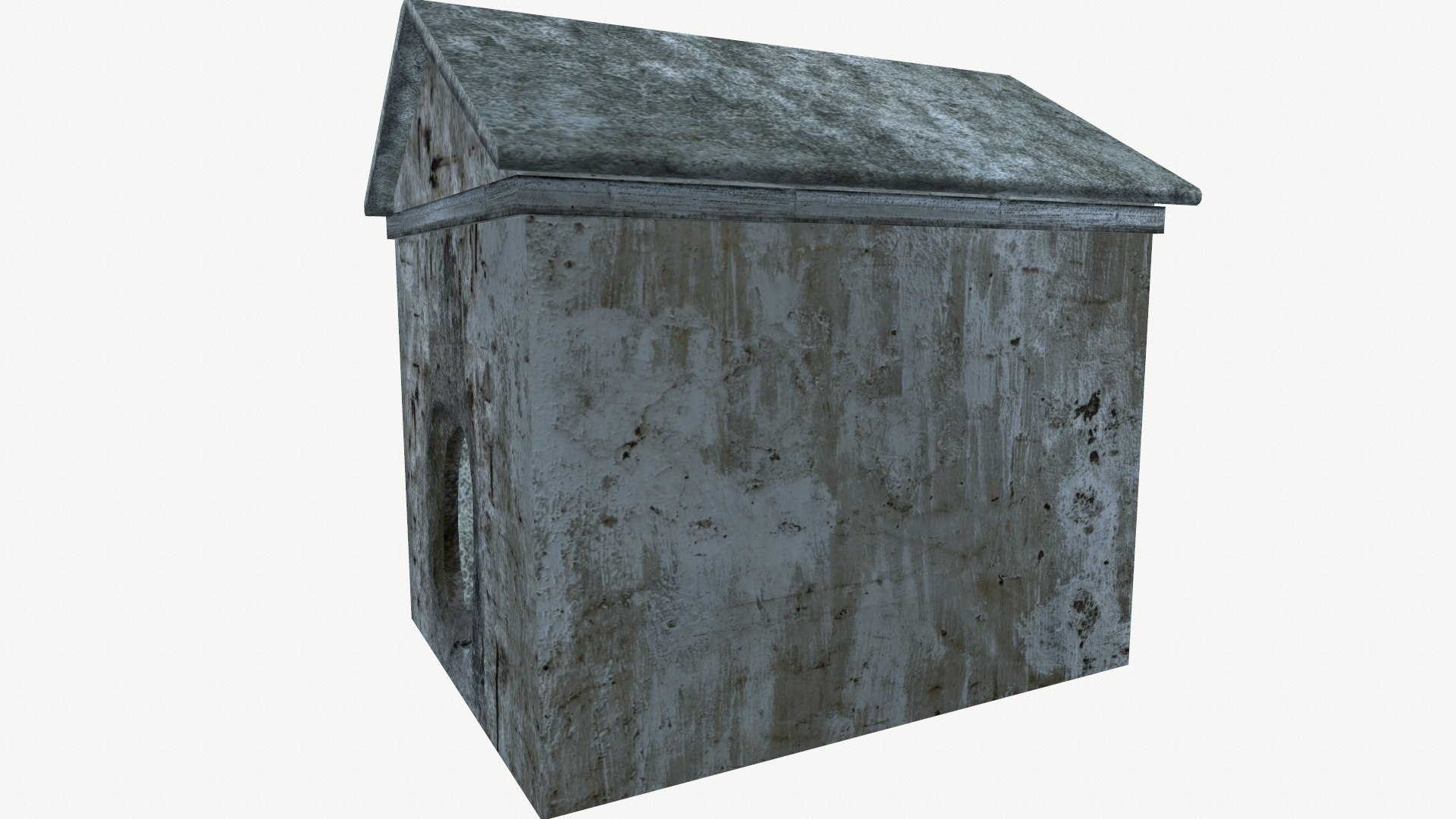 Crypt Or A Simple Cottage 3D Model - TurboSquid 1742520