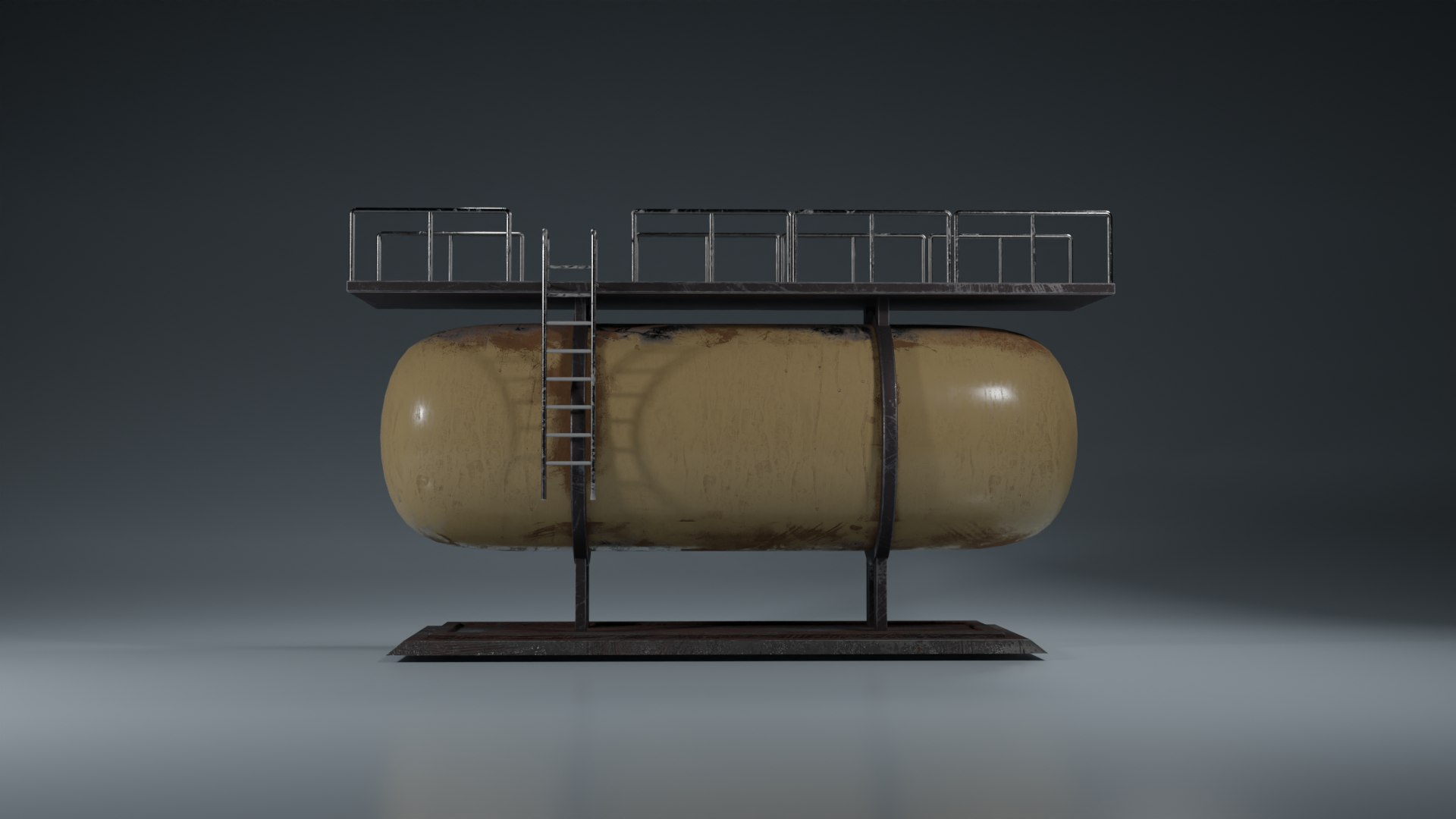 Liquid storage container 3D model - TurboSquid 1935194