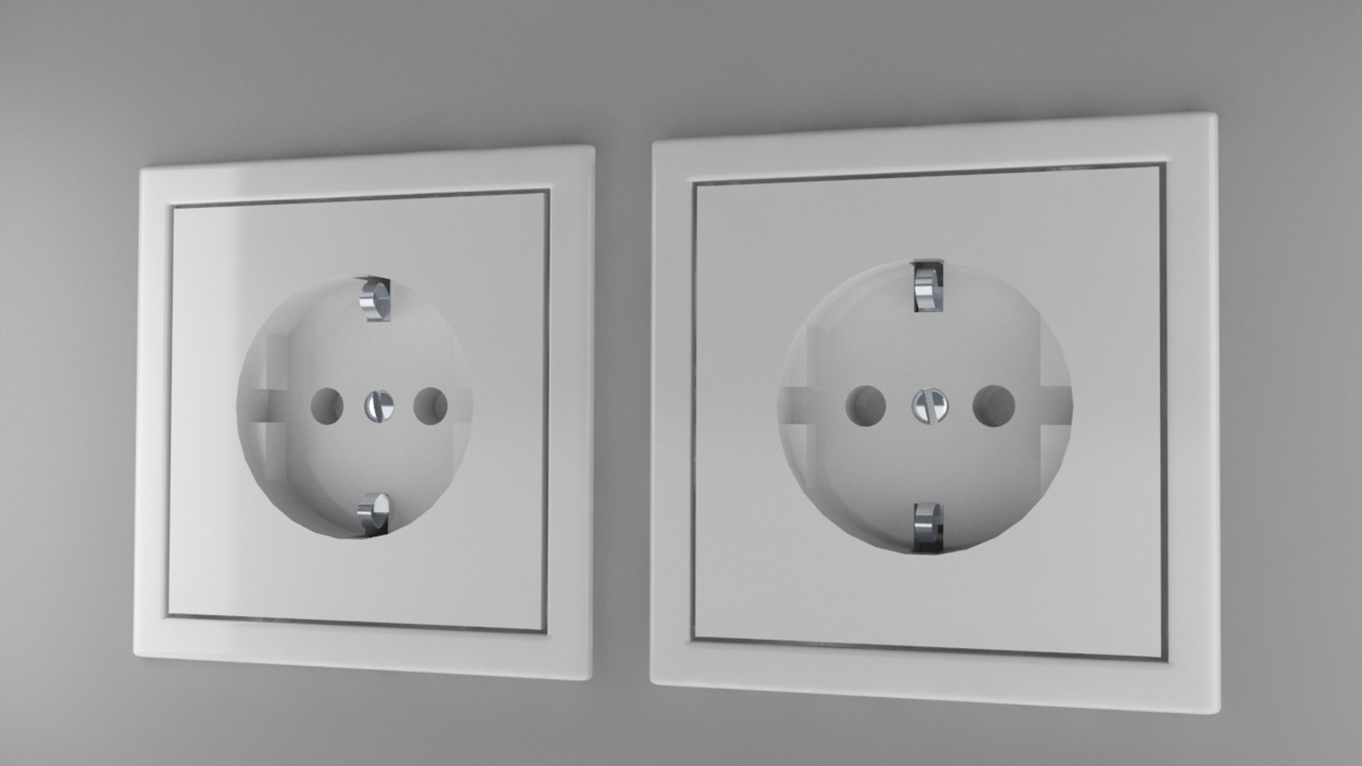 3d Model Power Outlet V2