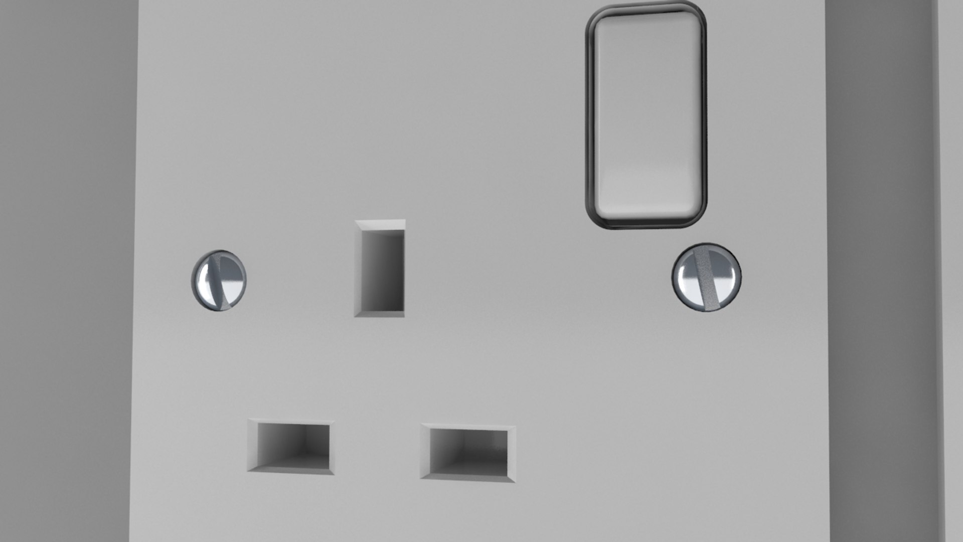 3d Model Power Outlet V2