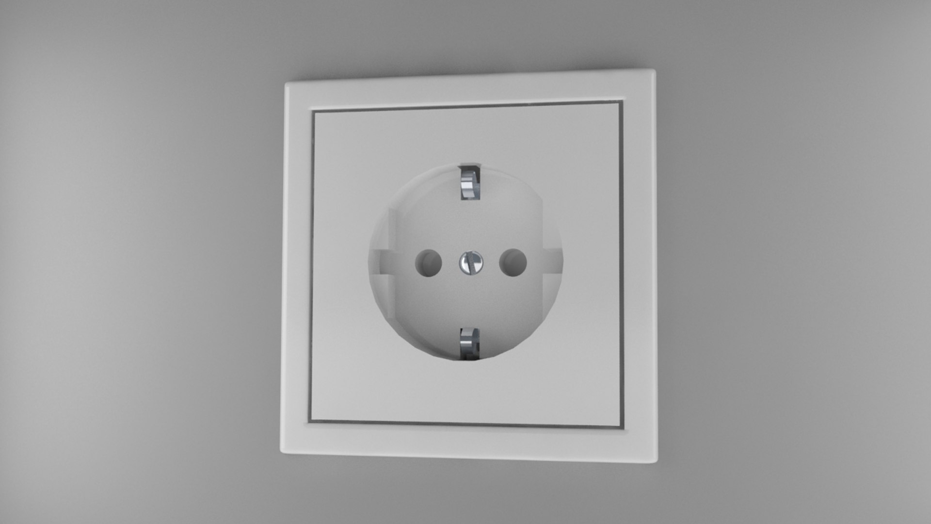 3d Model Power Outlet V2