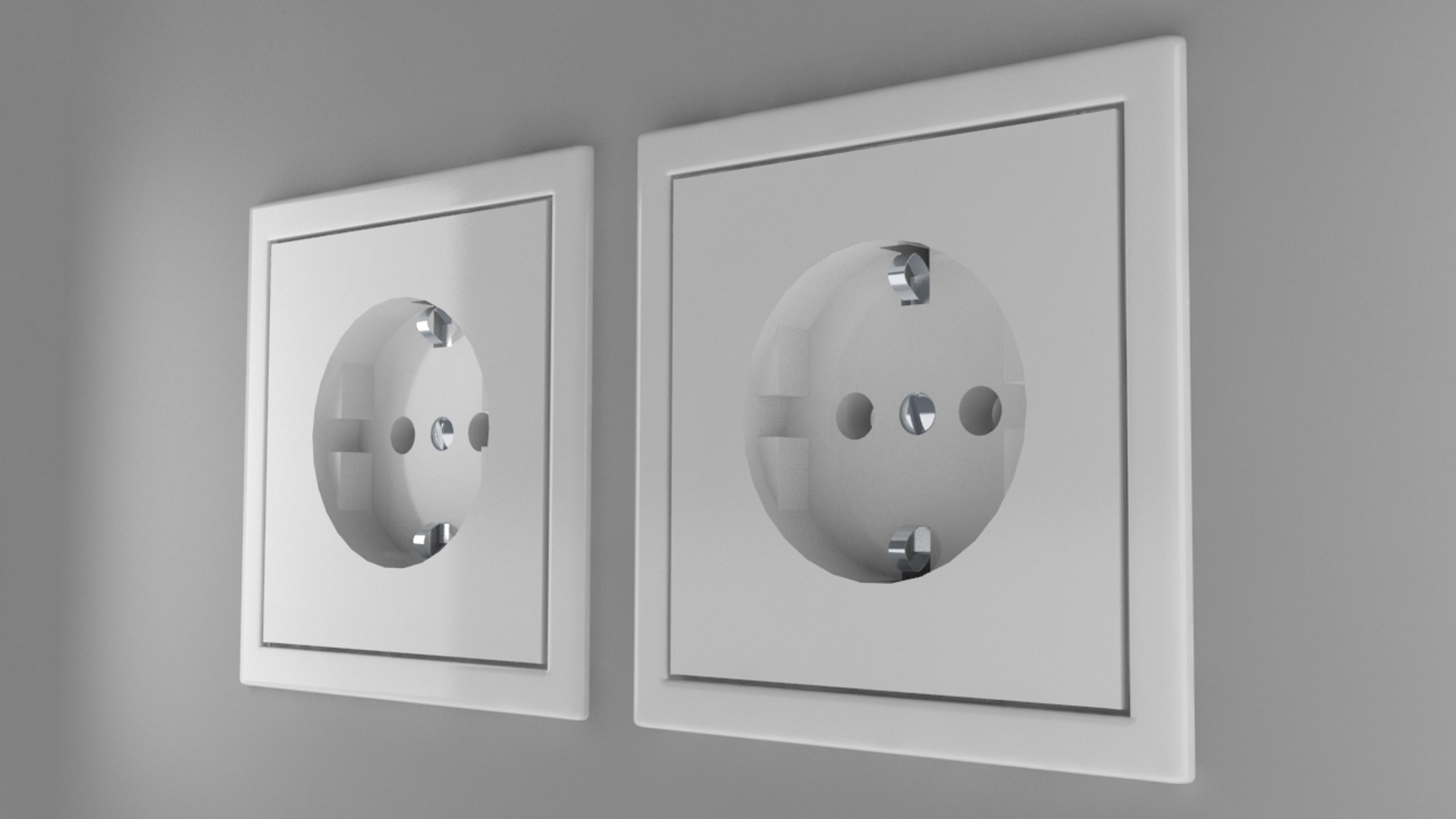 3d Model Power Outlet V2