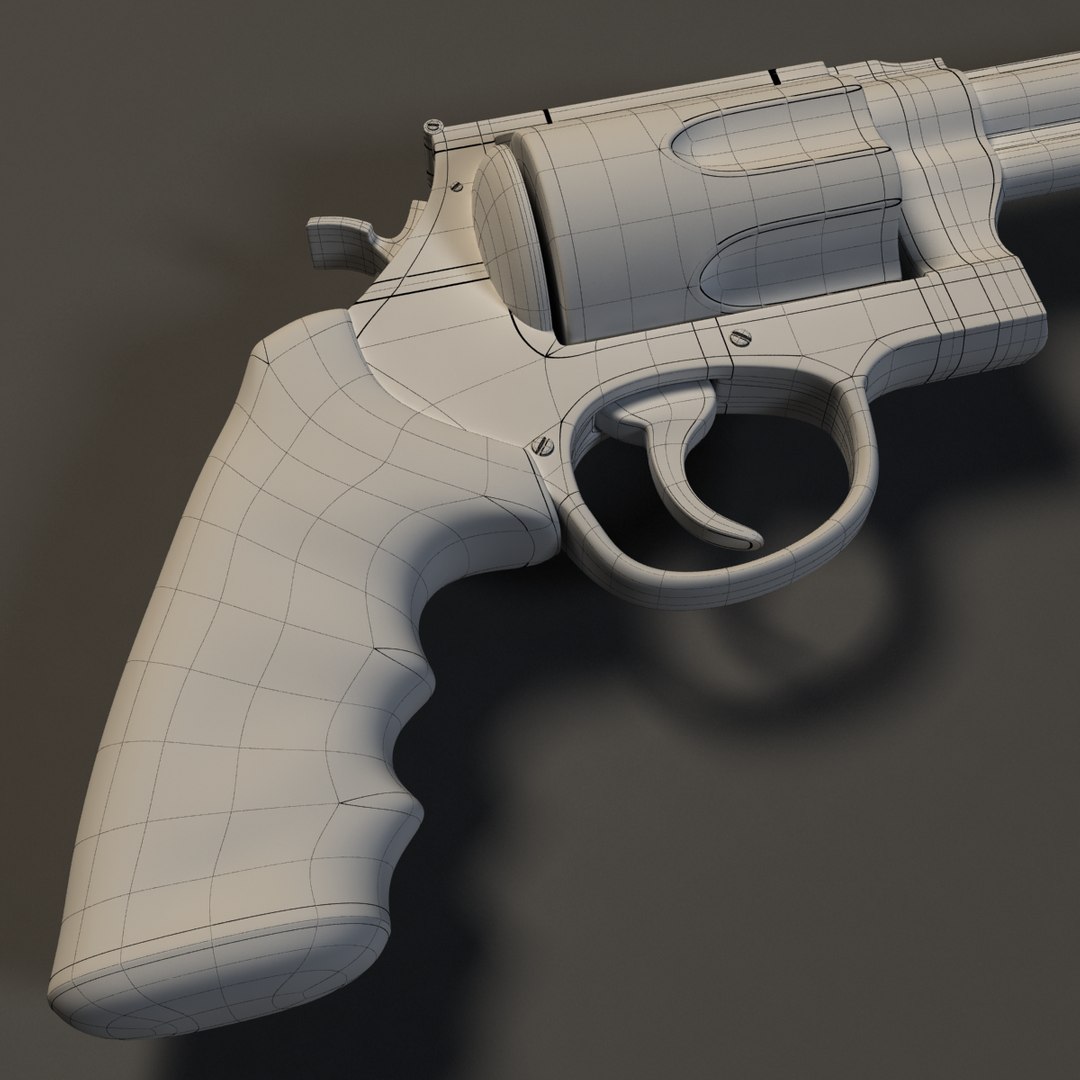 weapons pack - ranged 3d model