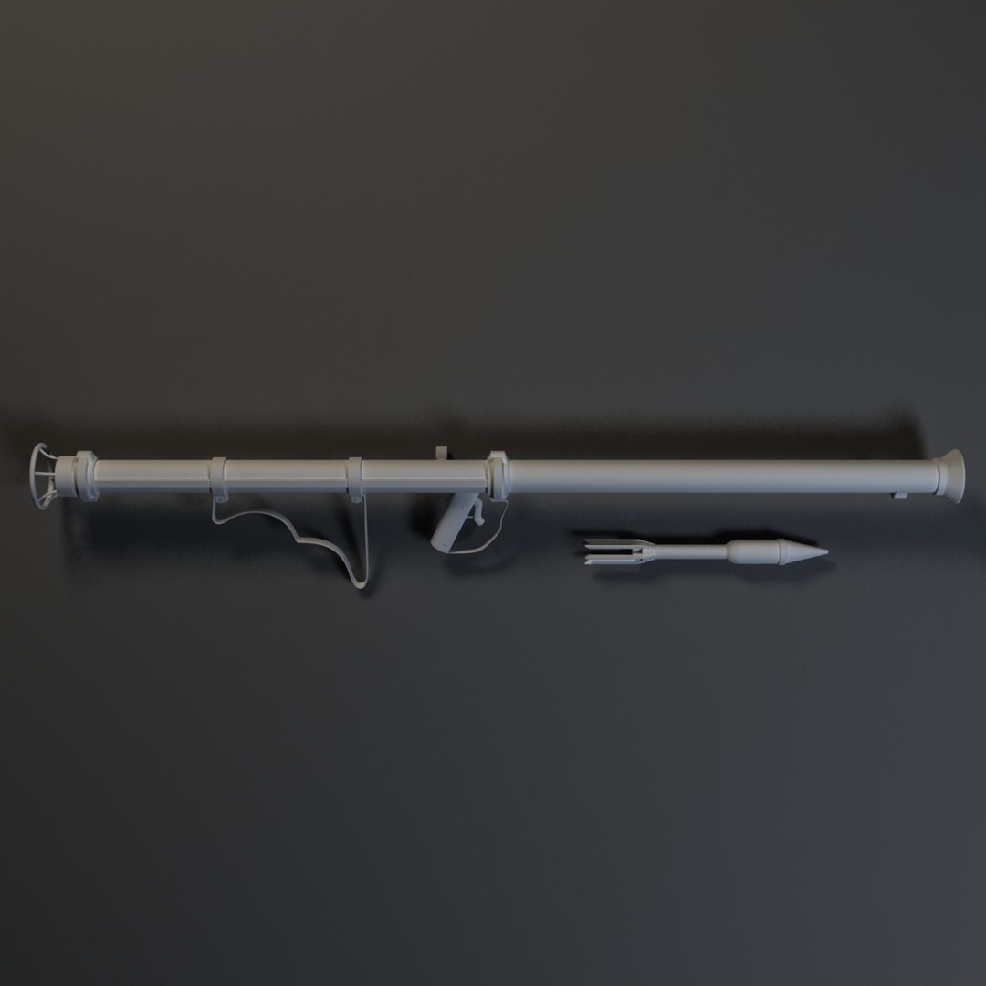 weapons pack - ranged 3d model
