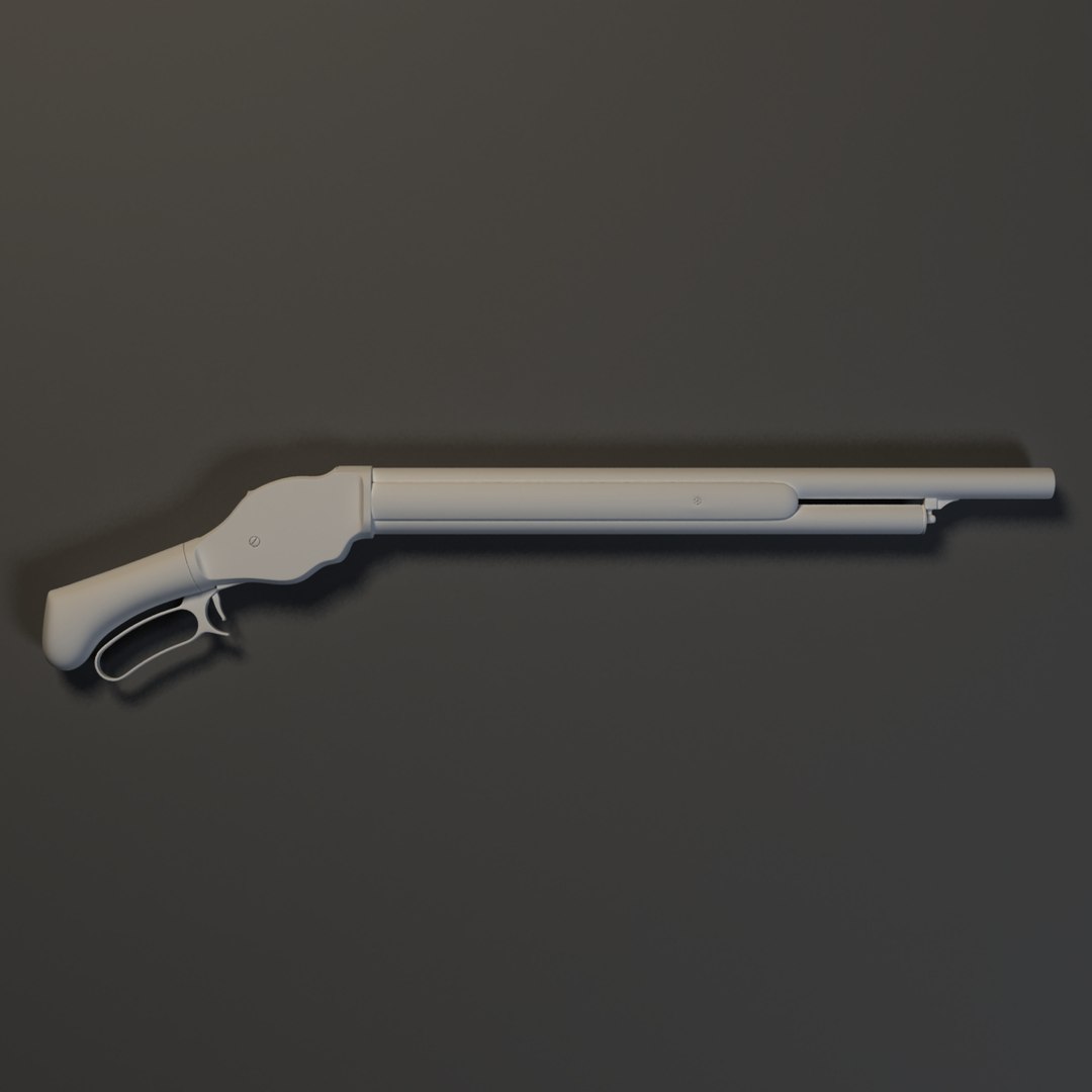 weapons pack - ranged 3d model