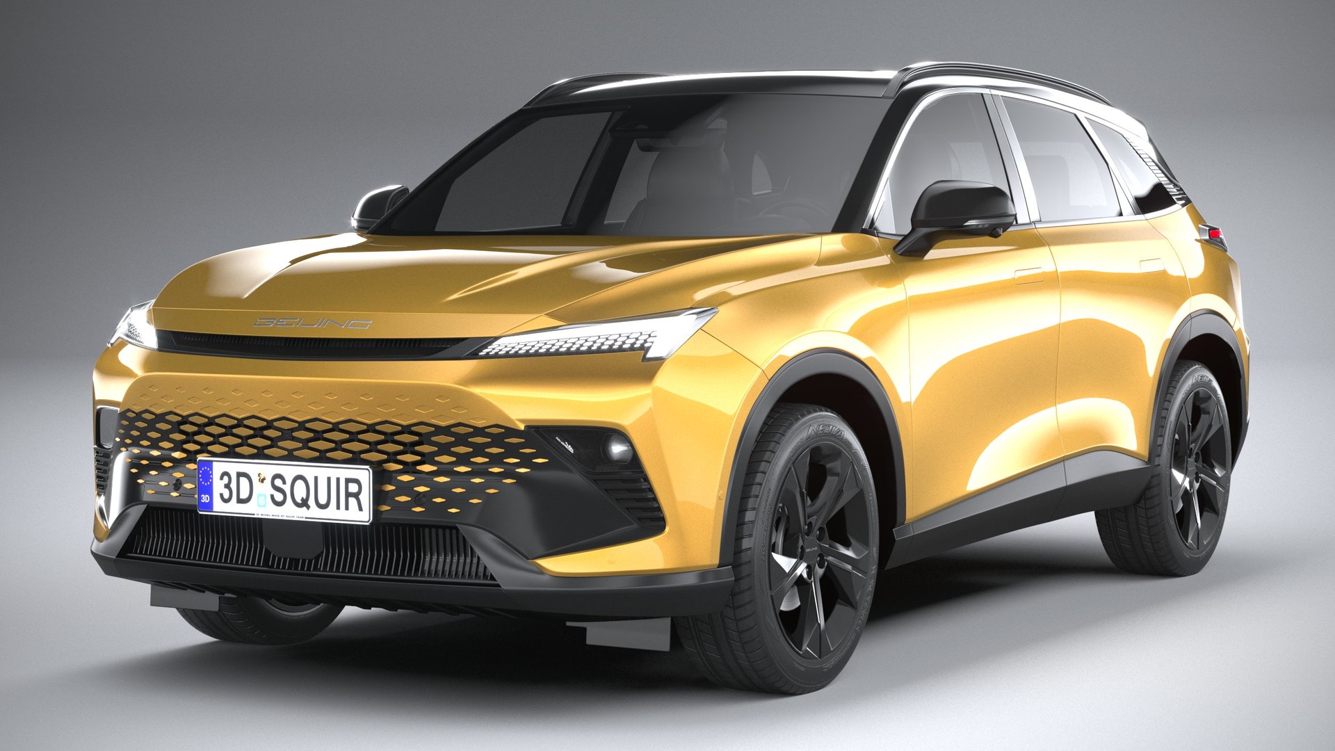 3D BAIC Beijing 5 2025 - TurboSquid 2428650