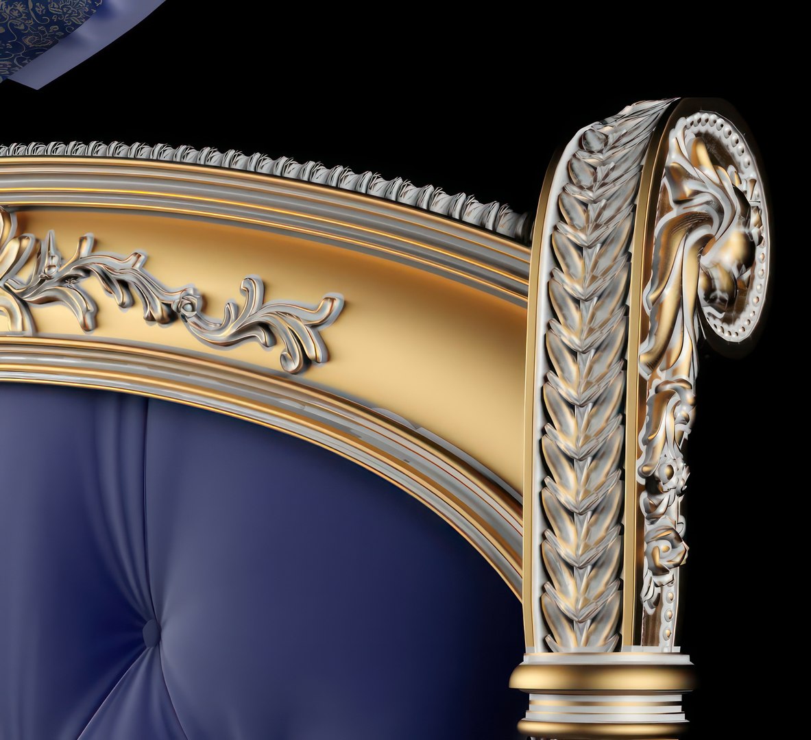 Provasi Venice Bed 3D Model - TurboSquid 2050118