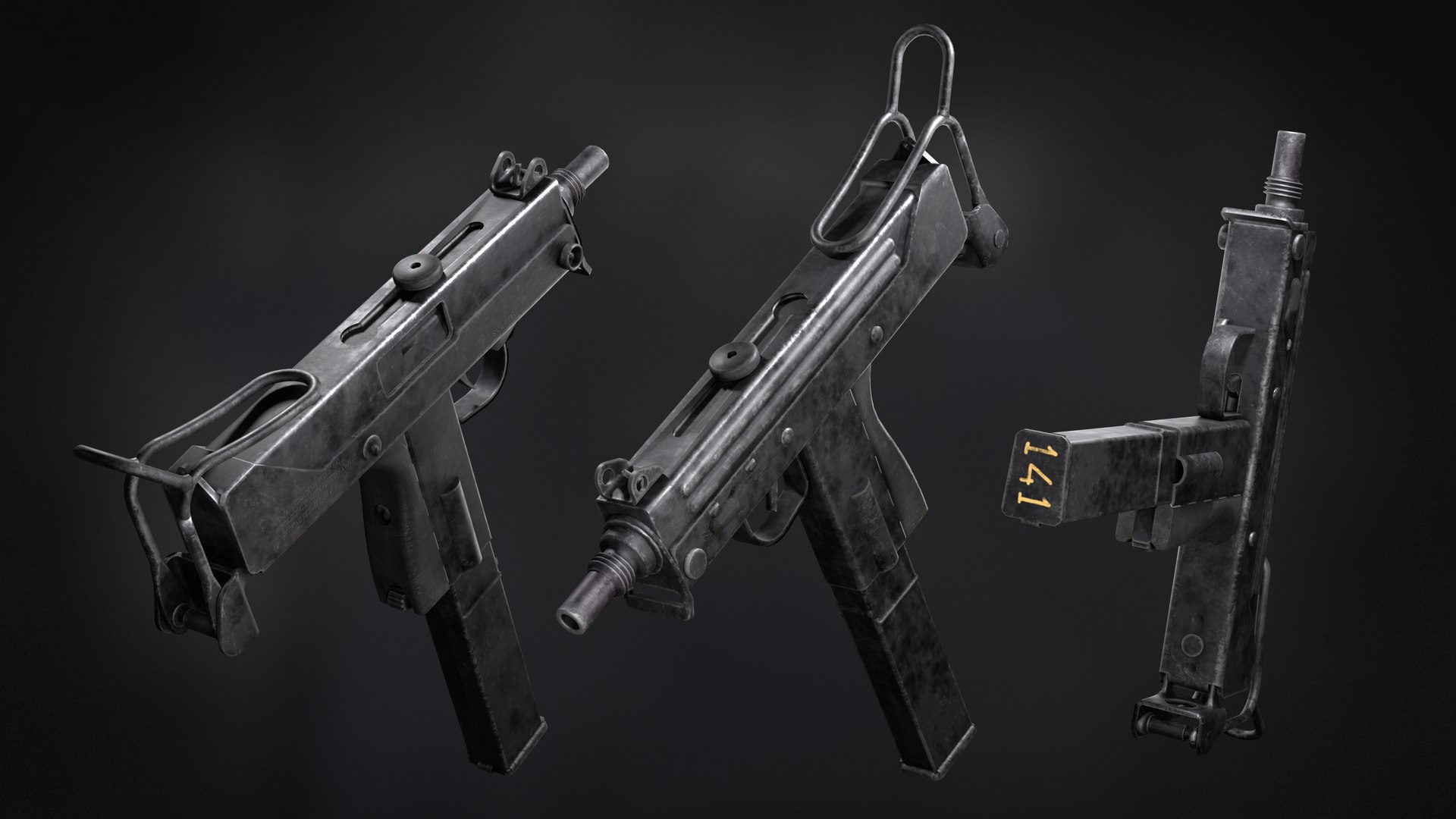 3D Mac-10 - TurboSquid 2090322