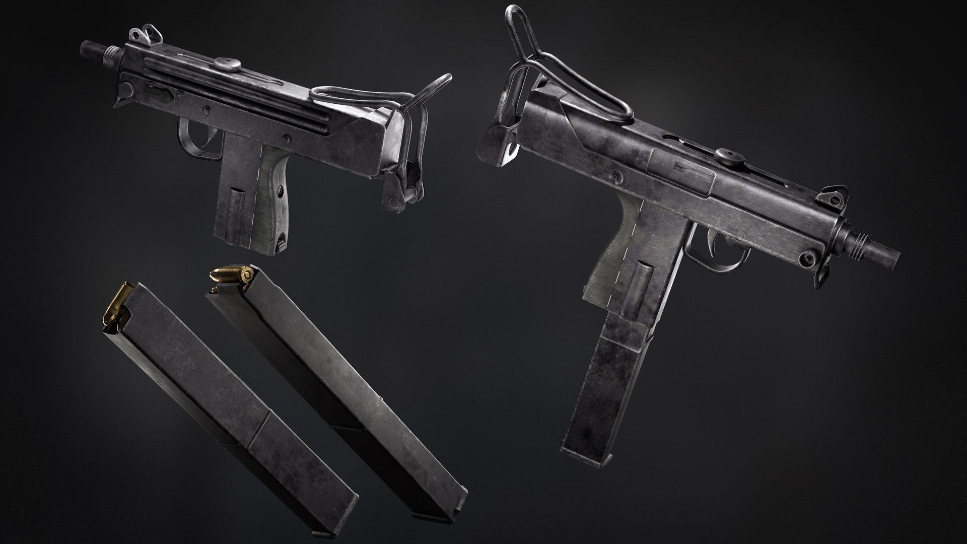 3D Mac-10 - TurboSquid 2090322