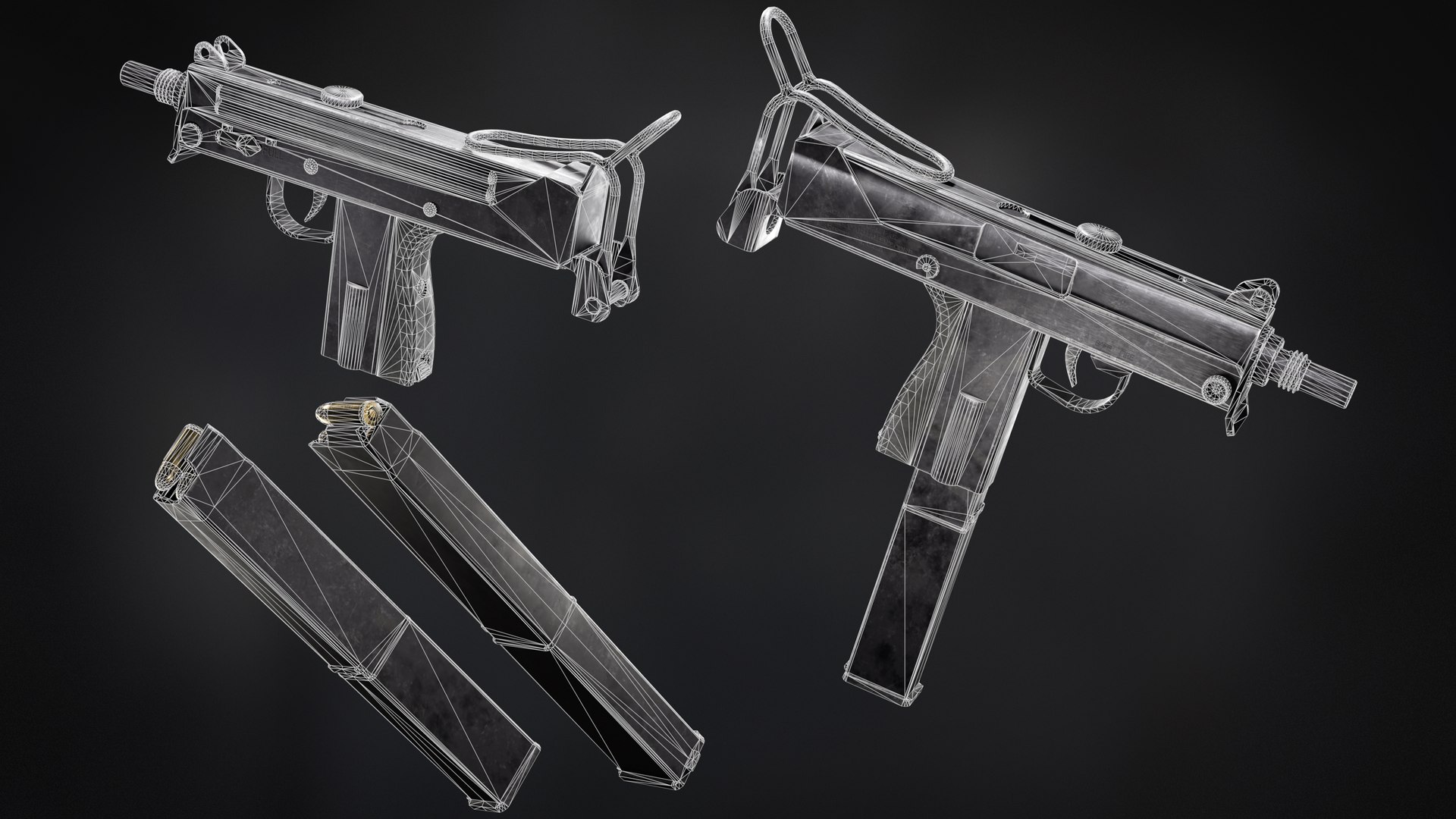 3D Mac-10 - TurboSquid 2090322