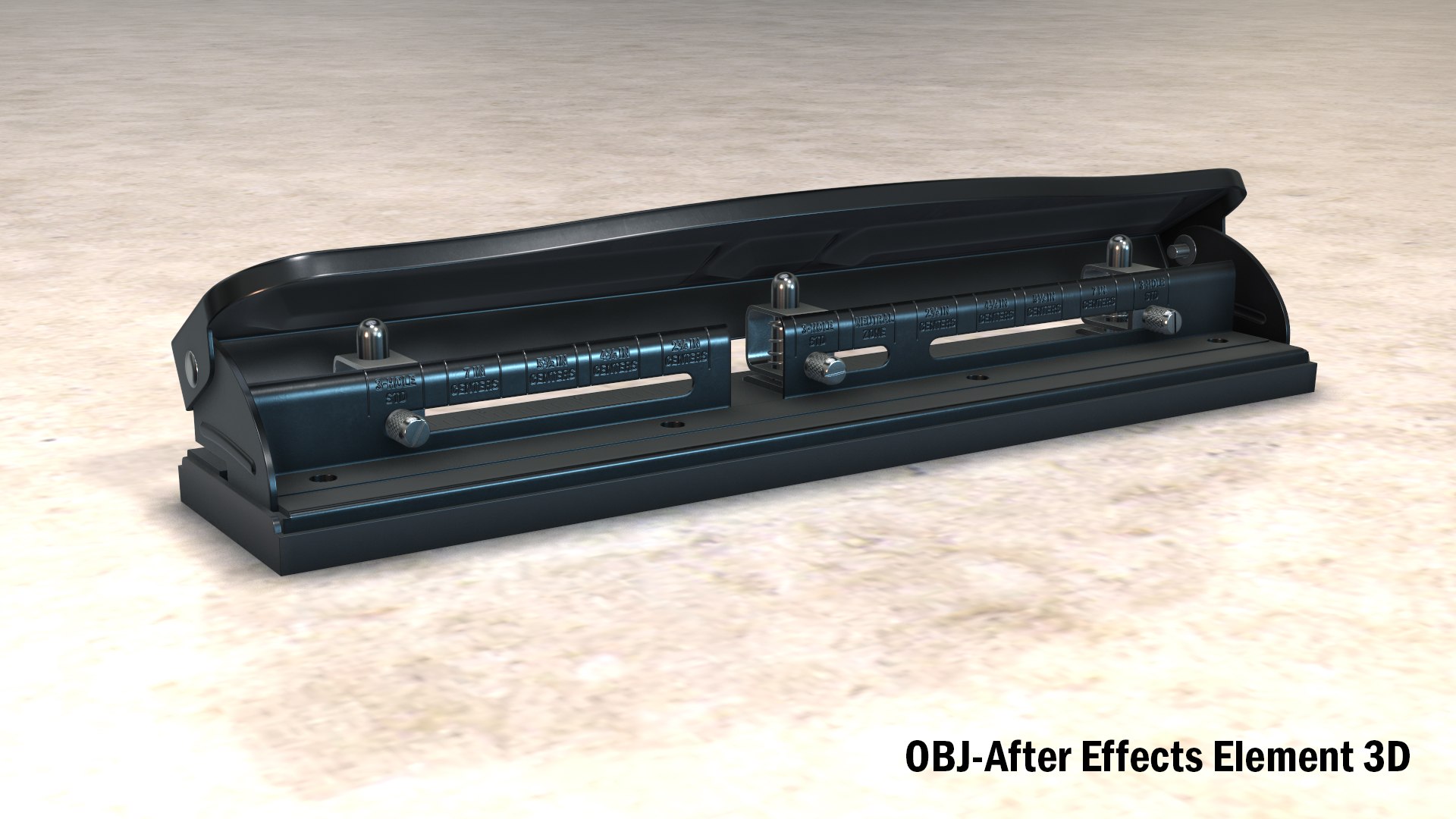 3D Model Puncher Hole - TurboSquid 1615046