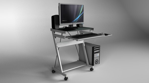 3d computer table