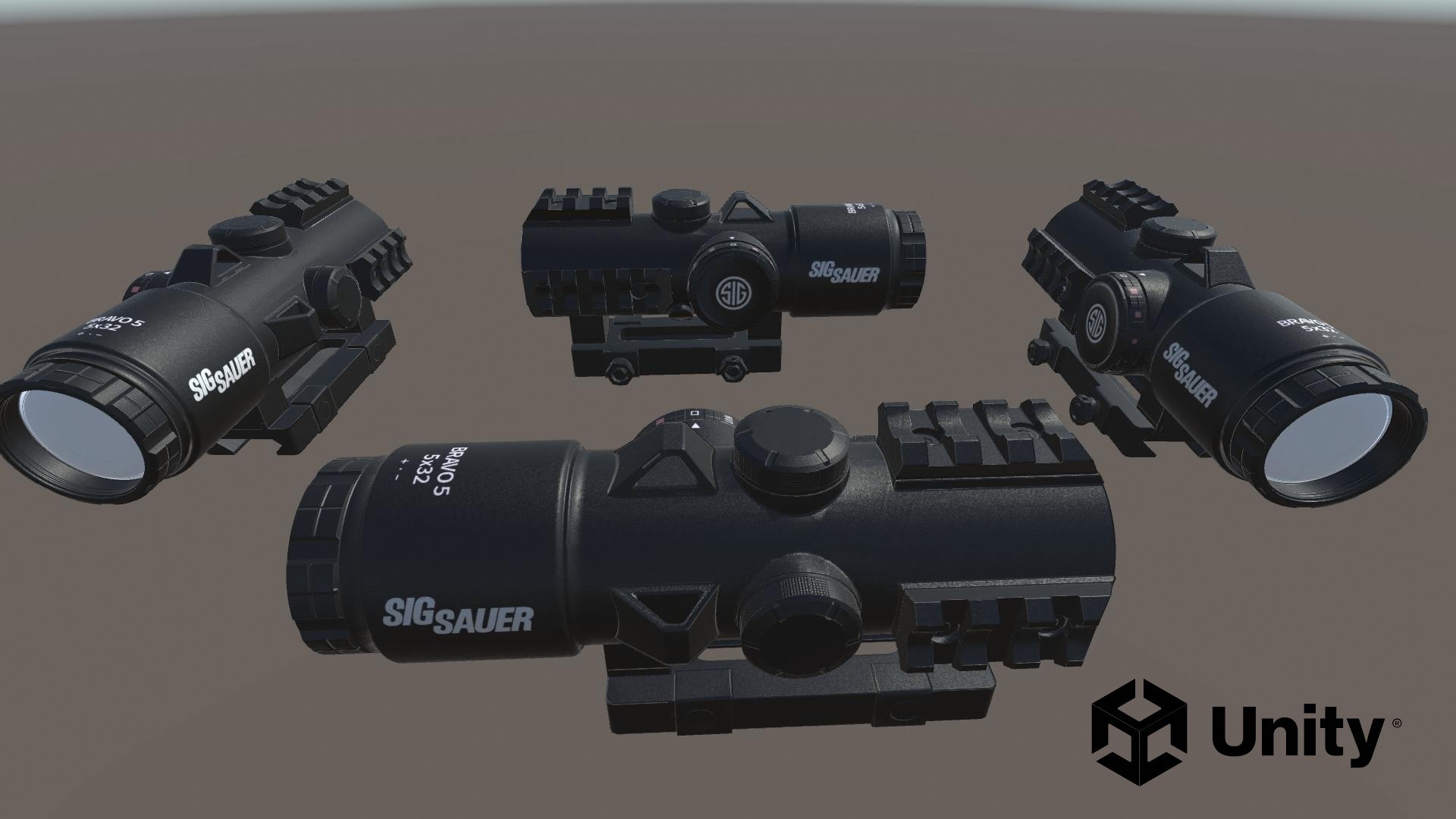 Sig bravo 3D model - TurboSquid 1856390