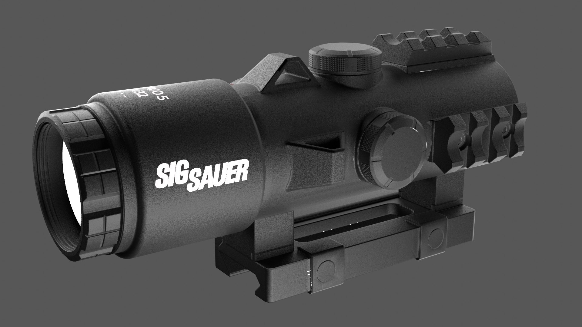 Sig bravo 3D model - TurboSquid 1856390