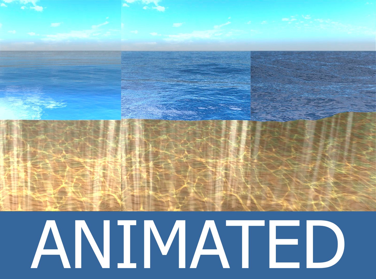 Sea Surface Waves 3D - TurboSquid 1204398