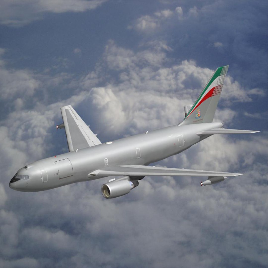 Kc-767 Tanker Transport Aircraft 3d Model
