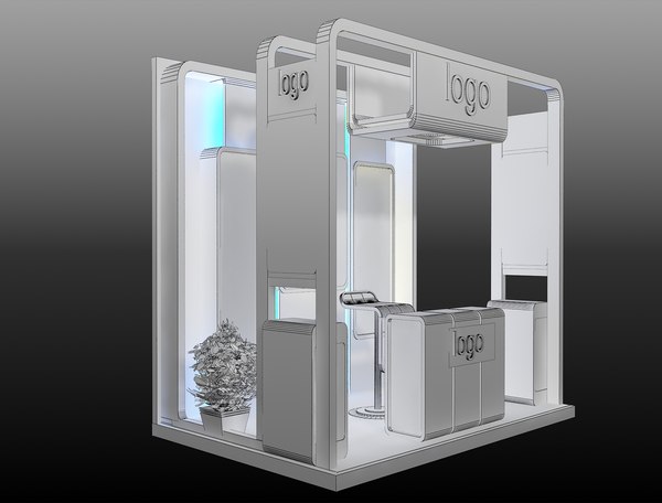 3D model Booth Exhibition Stand a478b - TurboSquid 1721005