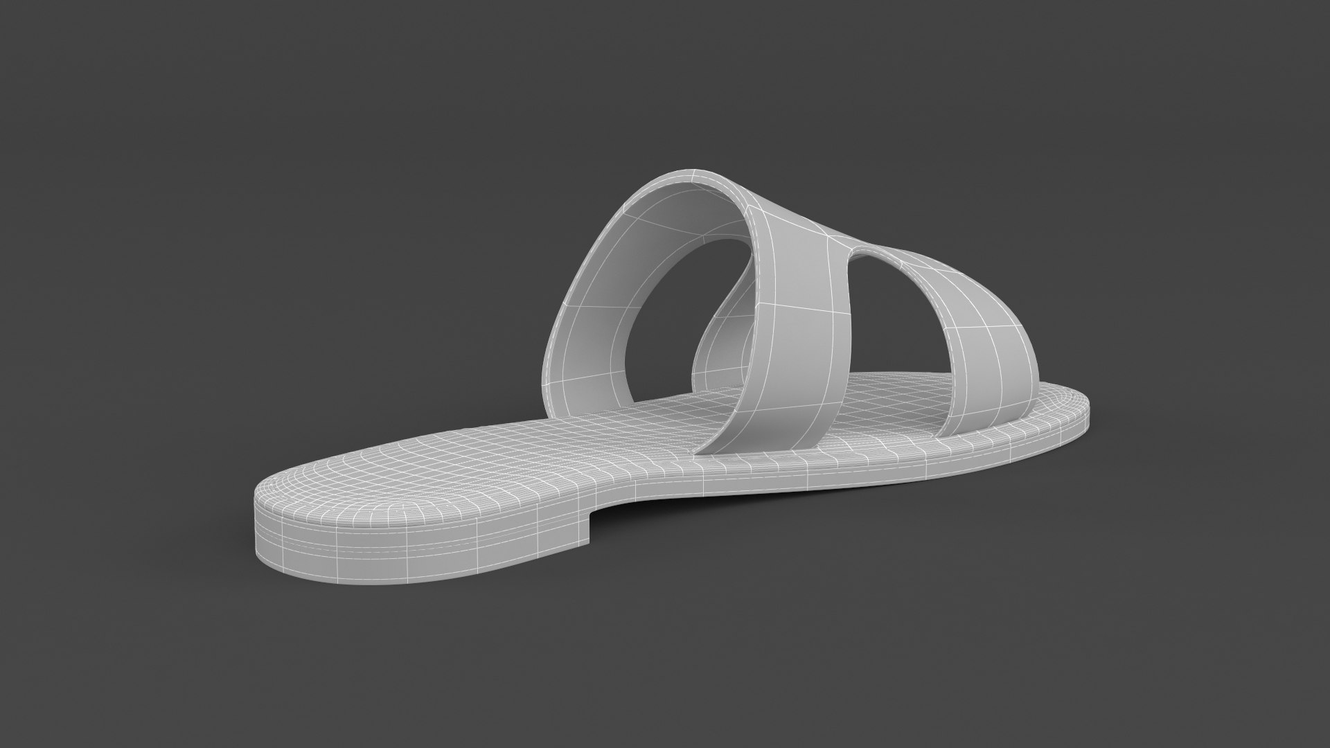 3D Model Slide Sandal - TurboSquid 2100638