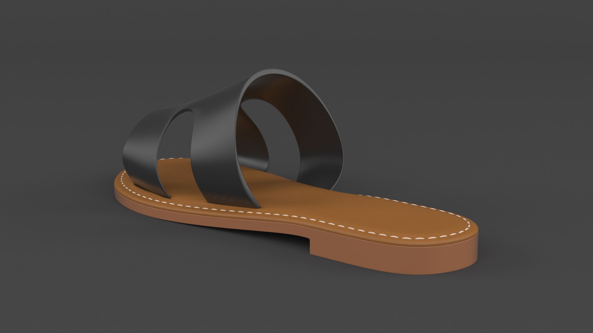 3D Model Slide Sandal - TurboSquid 2100638