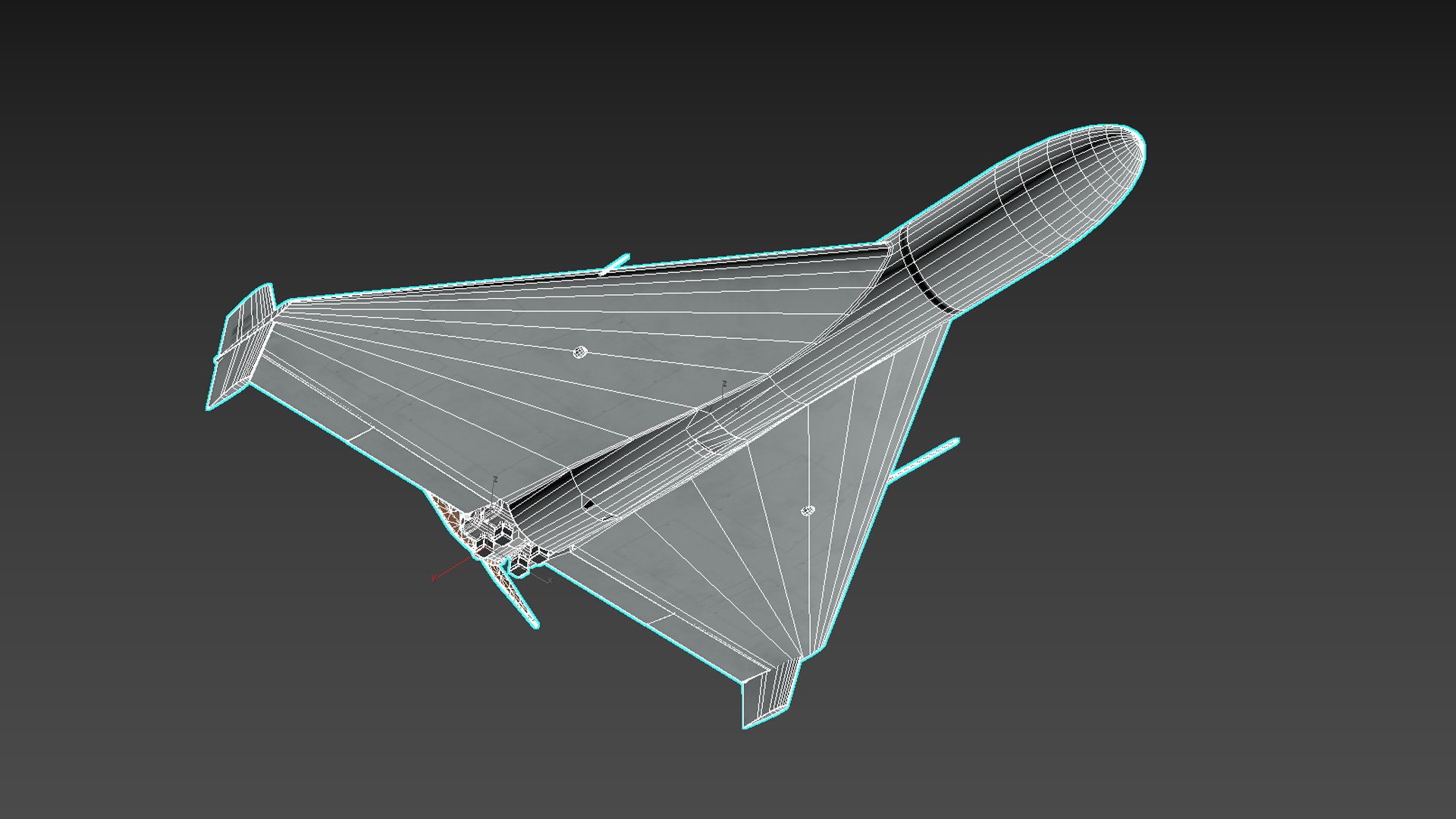 Shahed-136 Kamikaze Drone Geranium 2 3D - TurboSquid 2183643