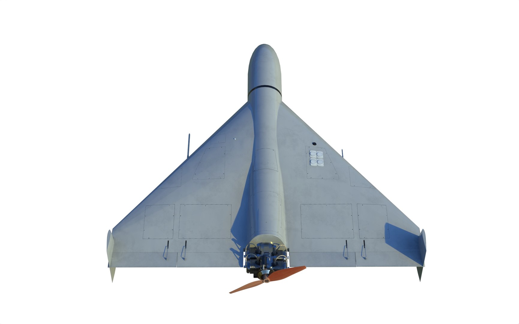 Shahed-136 Kamikaze Drone Geranium 2 3D - TurboSquid 2183643
