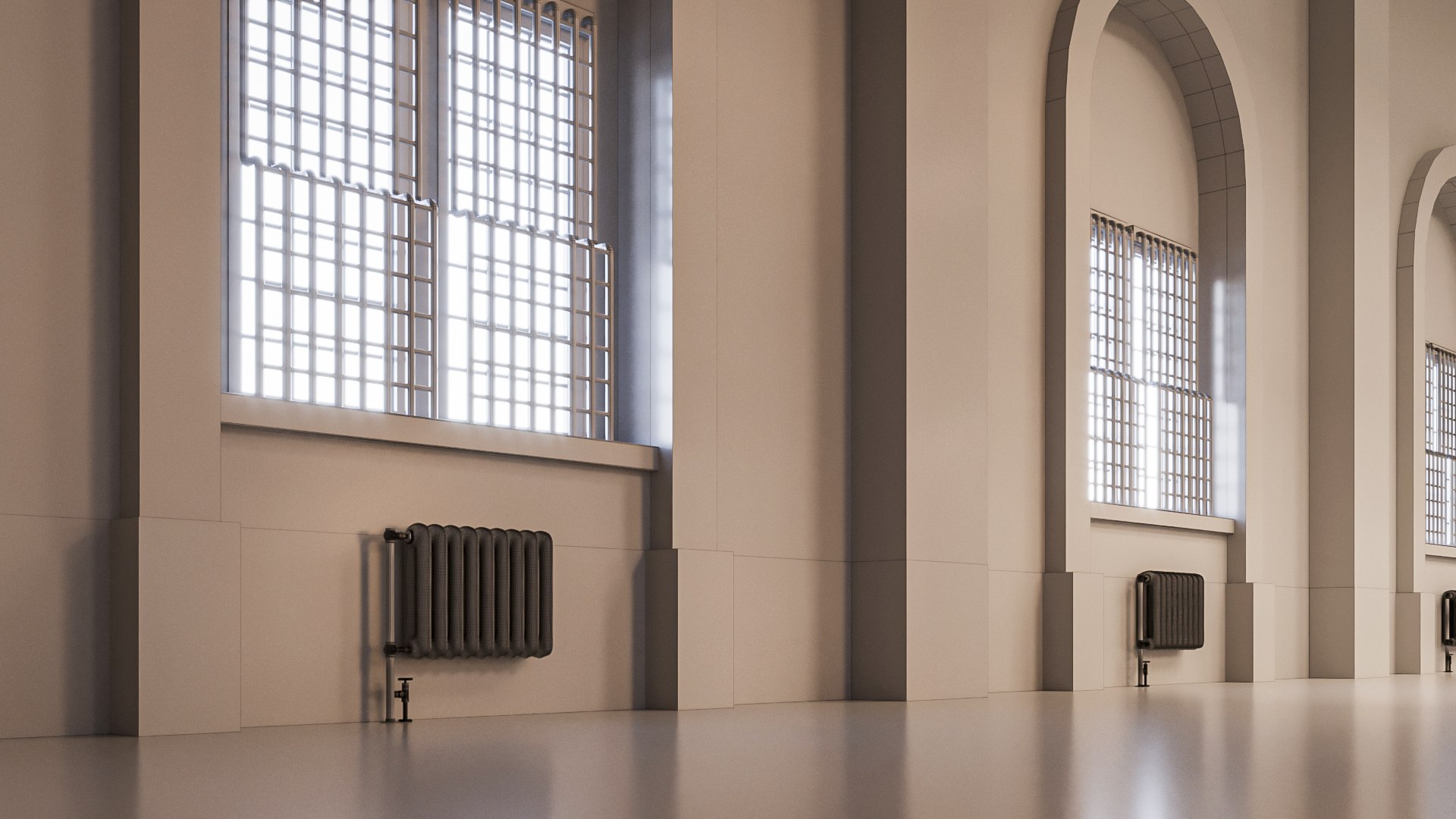 3D Prison Jail Cell Block - TurboSquid 2317057