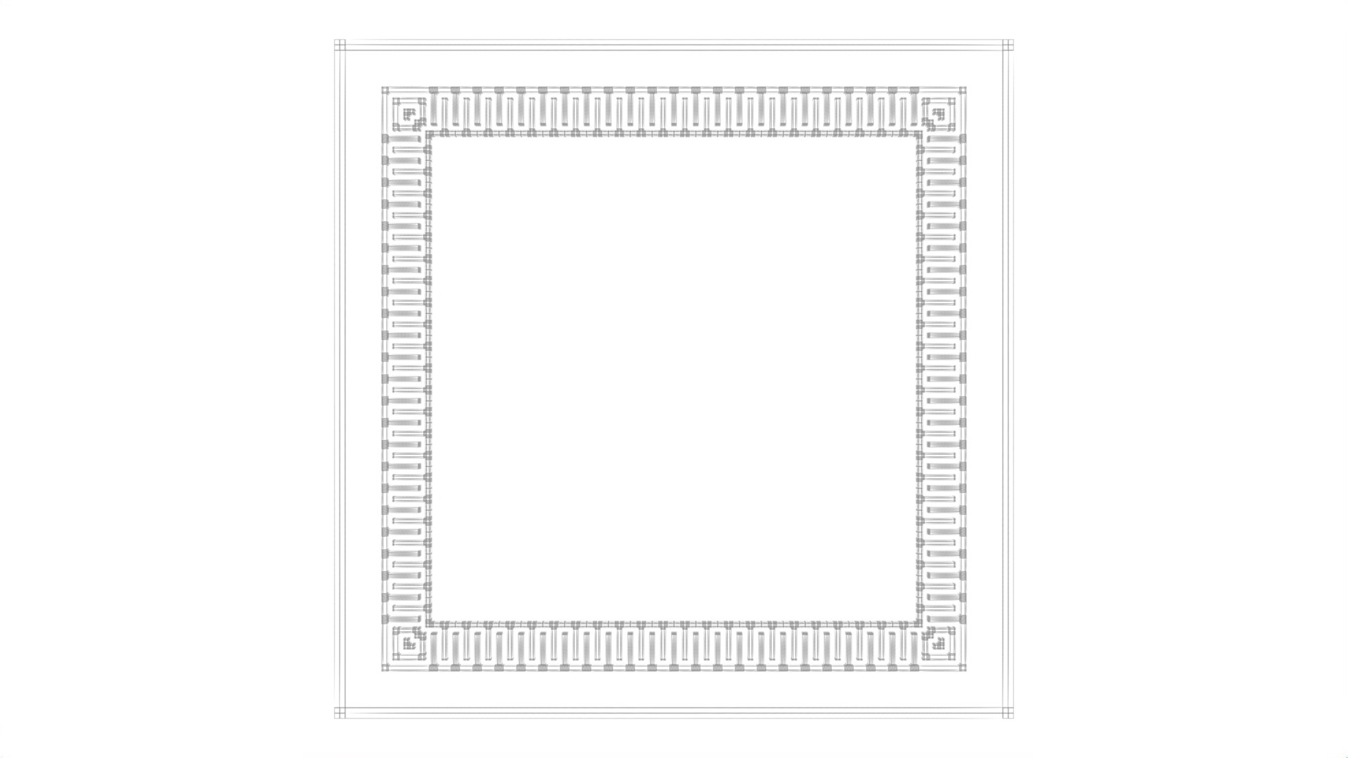 Ceiling Tiles Greek Style 3D - TurboSquid 1551251