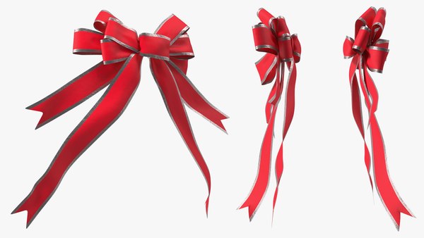 Big Red Bow 3D model - TurboSquid 1827484