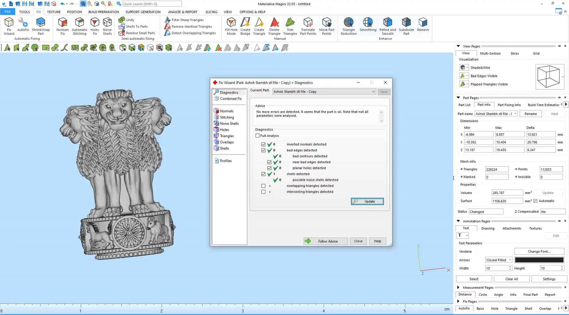Ashok Stambh Stl File 3D Model - TurboSquid 2441314