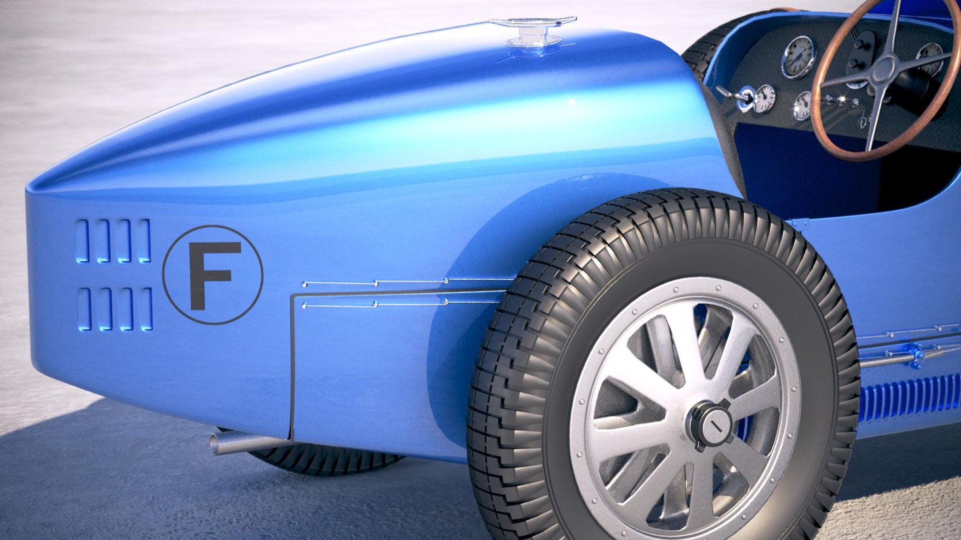 1929 Bugatti B 3D Model - TurboSquid 1159546